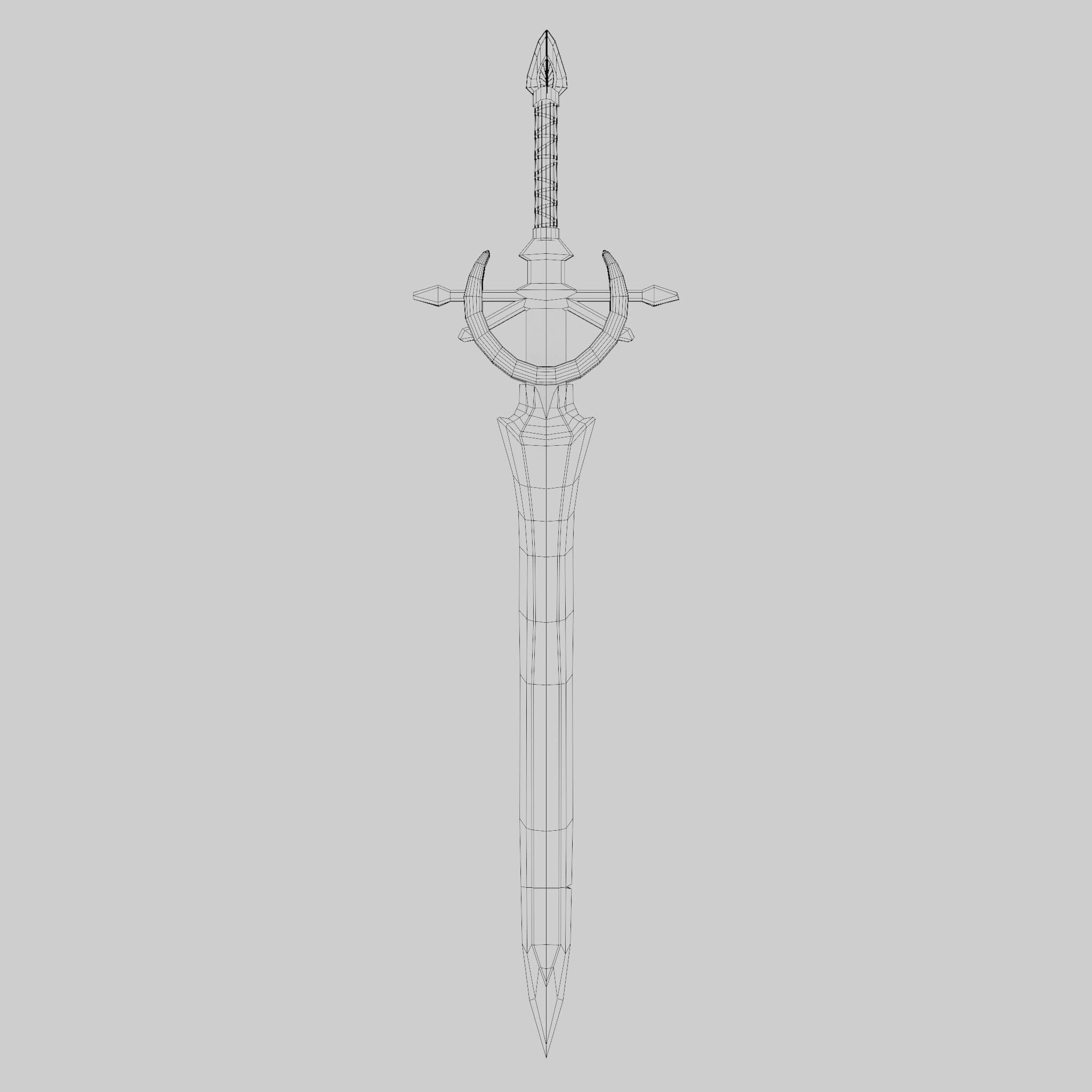 Sword of Titan - 3D Model by Rever_Art