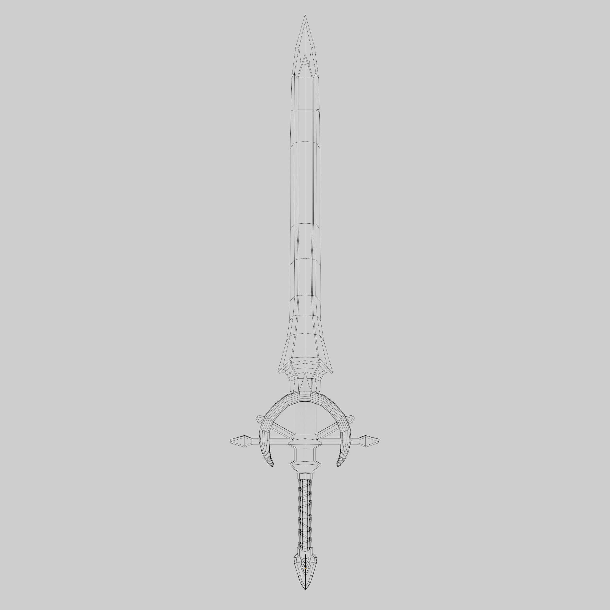 Sword of Titan - 3D Model by Rever_Art