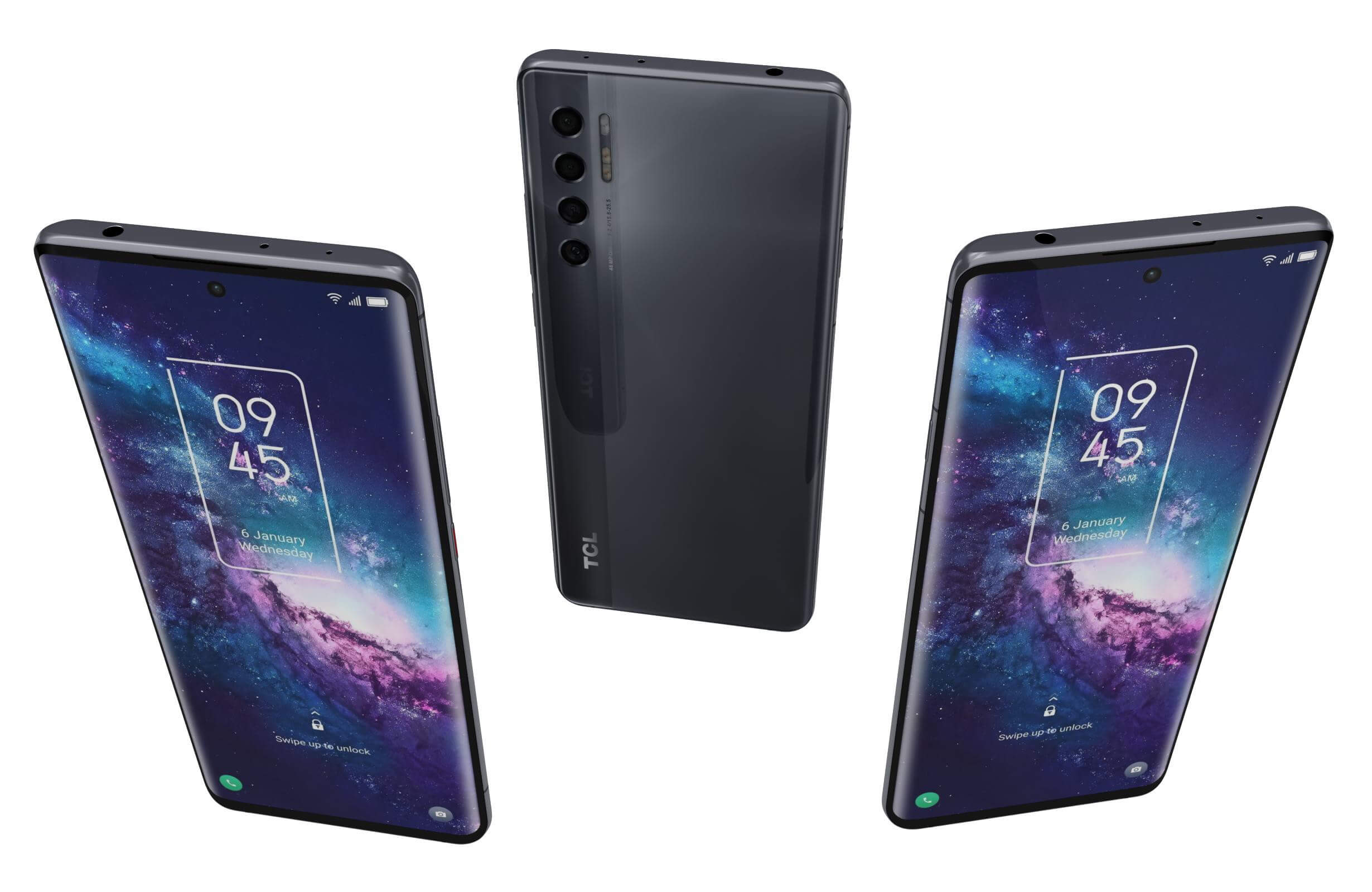 TCL 20 Pro Black - 3D Model by Rever_Art