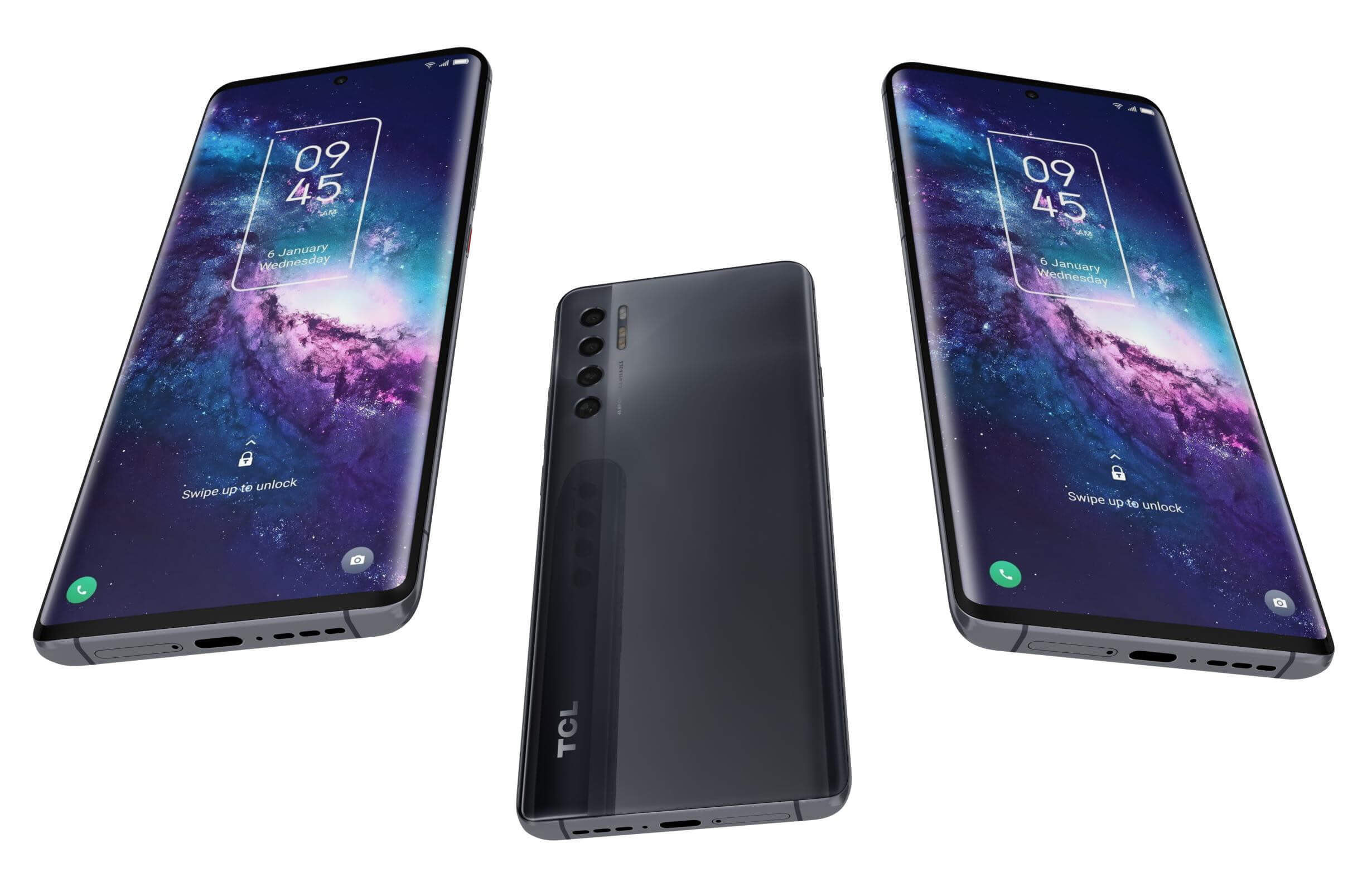 TCL 20 Pro Black - 3D Model by Rever_Art