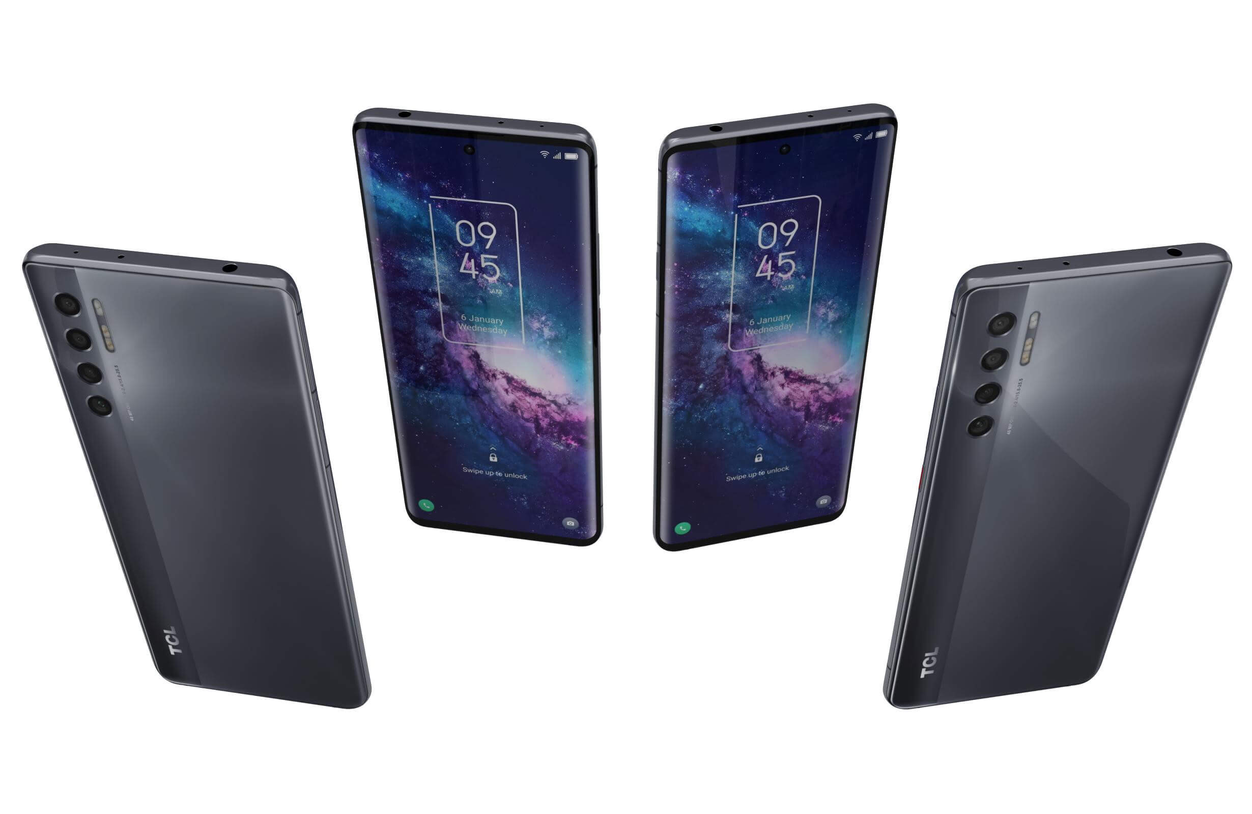 TCL 20 Pro Black - 3D Model by Rever_Art