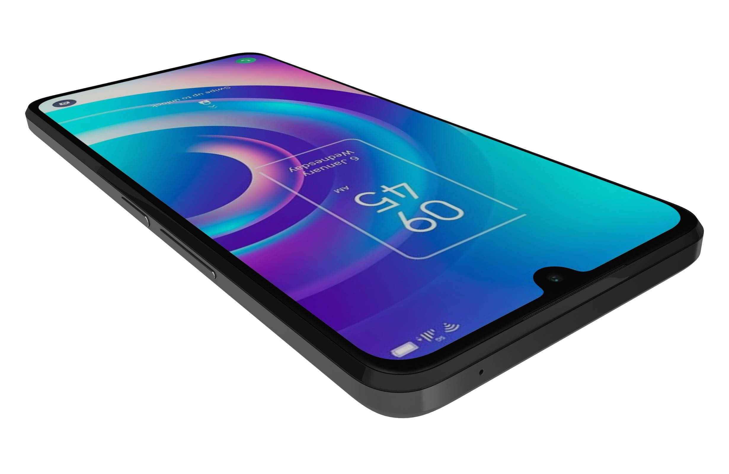 TCL 30 5G Black - 3D Model by Rever_Art