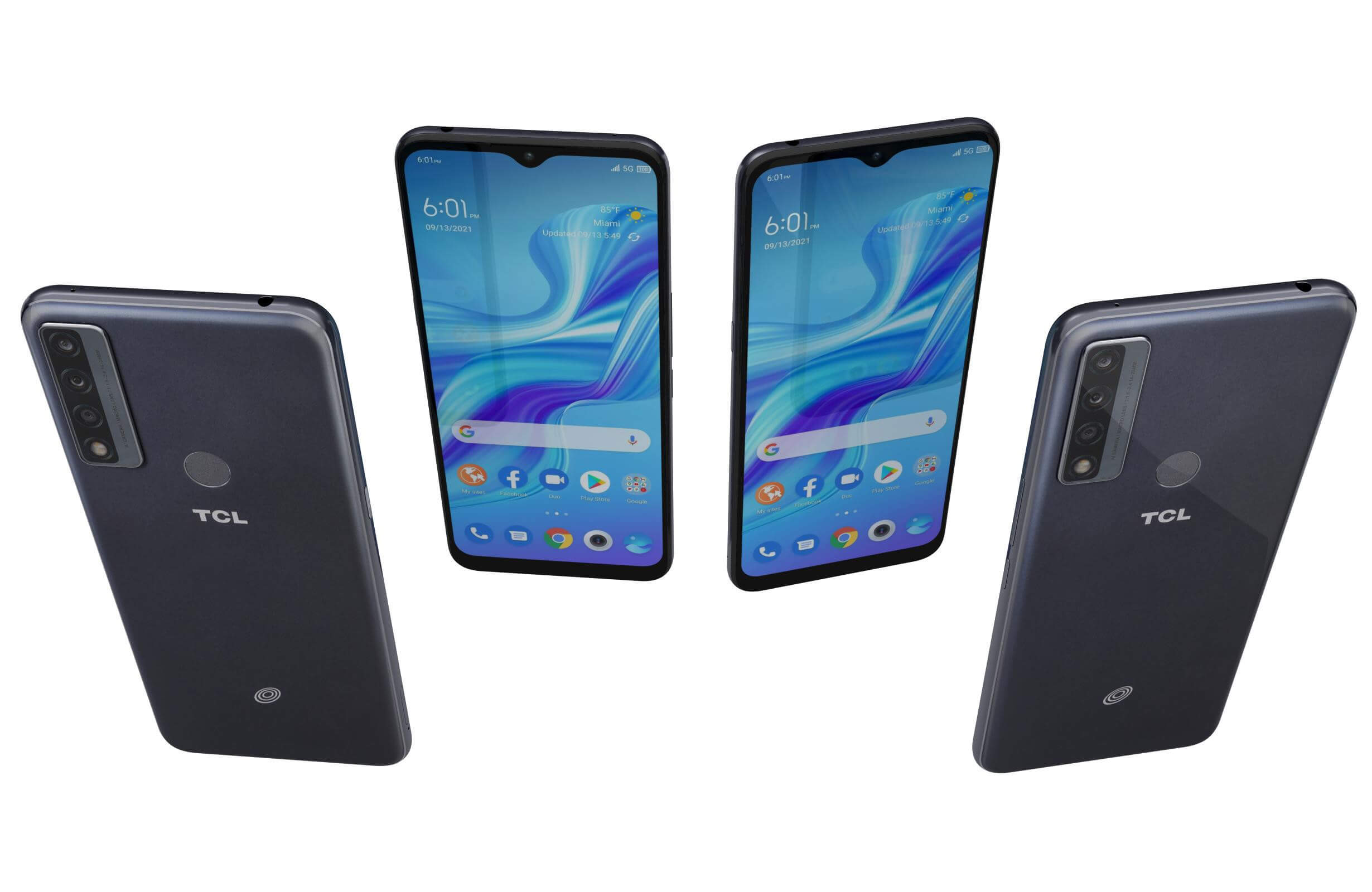 TCL 4X 5G - 3D Model by Rever_Art