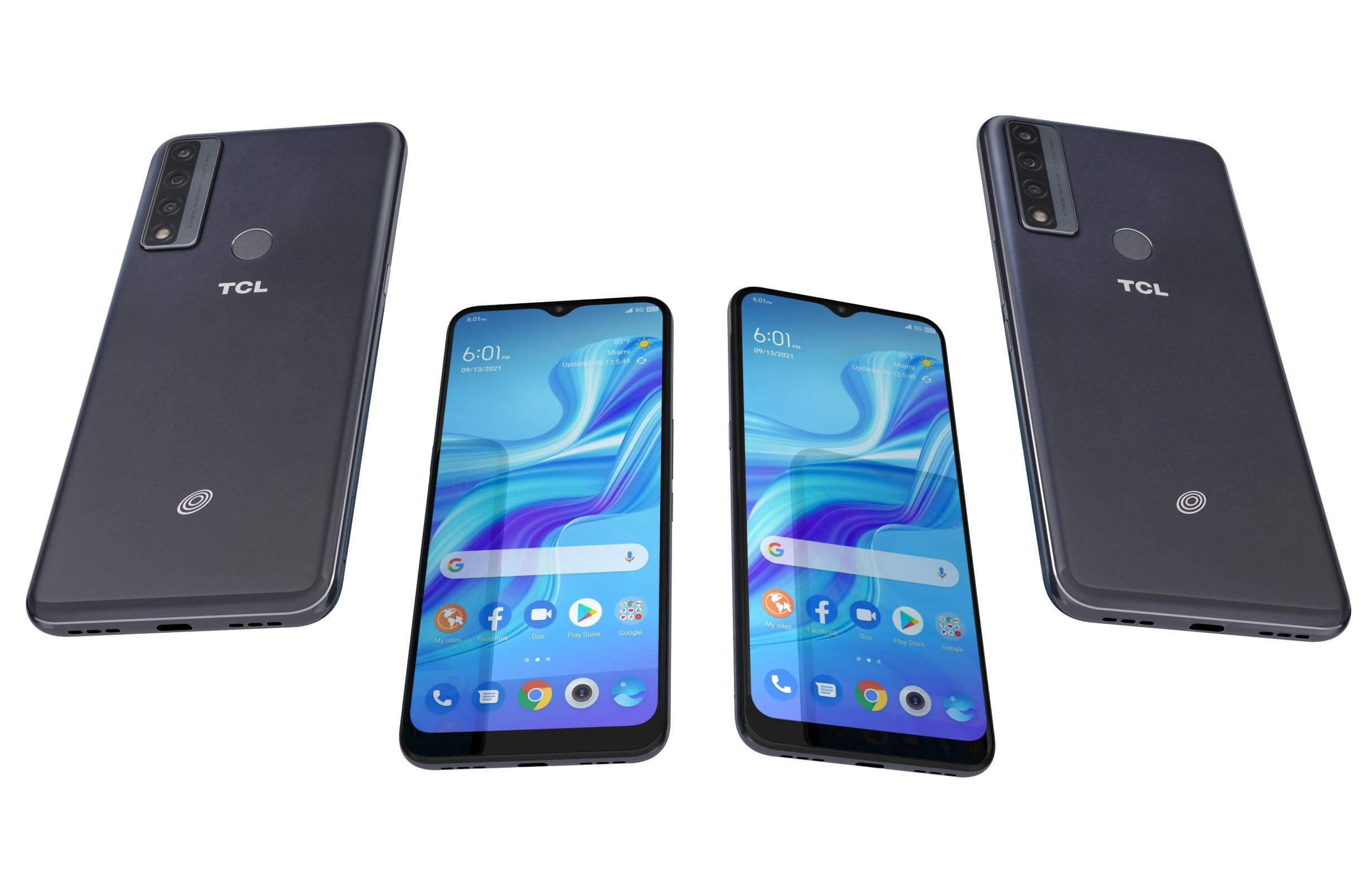 TCL 4X 5G - 3D Model by Rever_Art