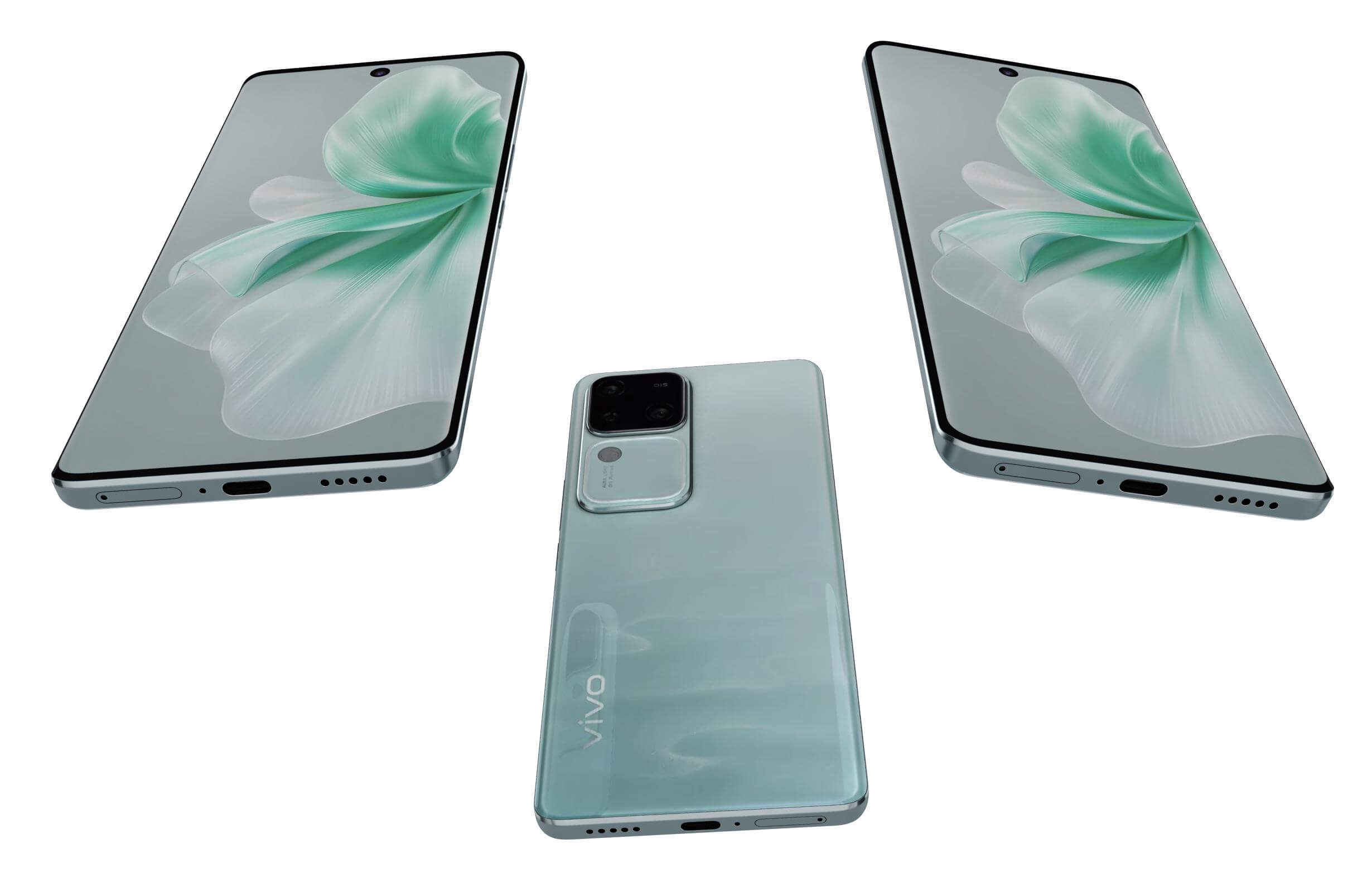 Vivo V30 Pro Waving Aqua - 3D Model by Rever_Art