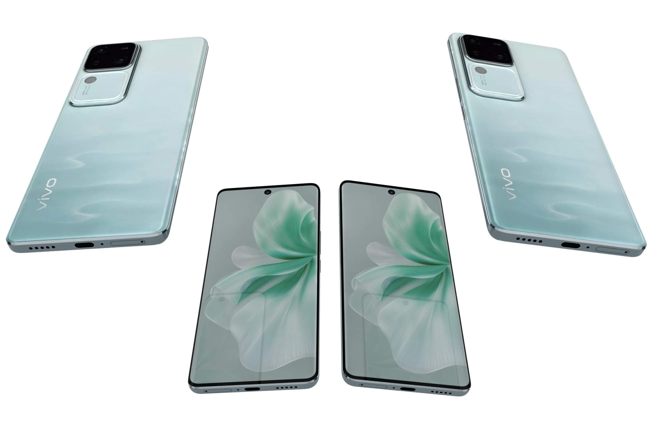 Vivo V30 Pro Waving Aqua - 3D Model by Rever_Art
