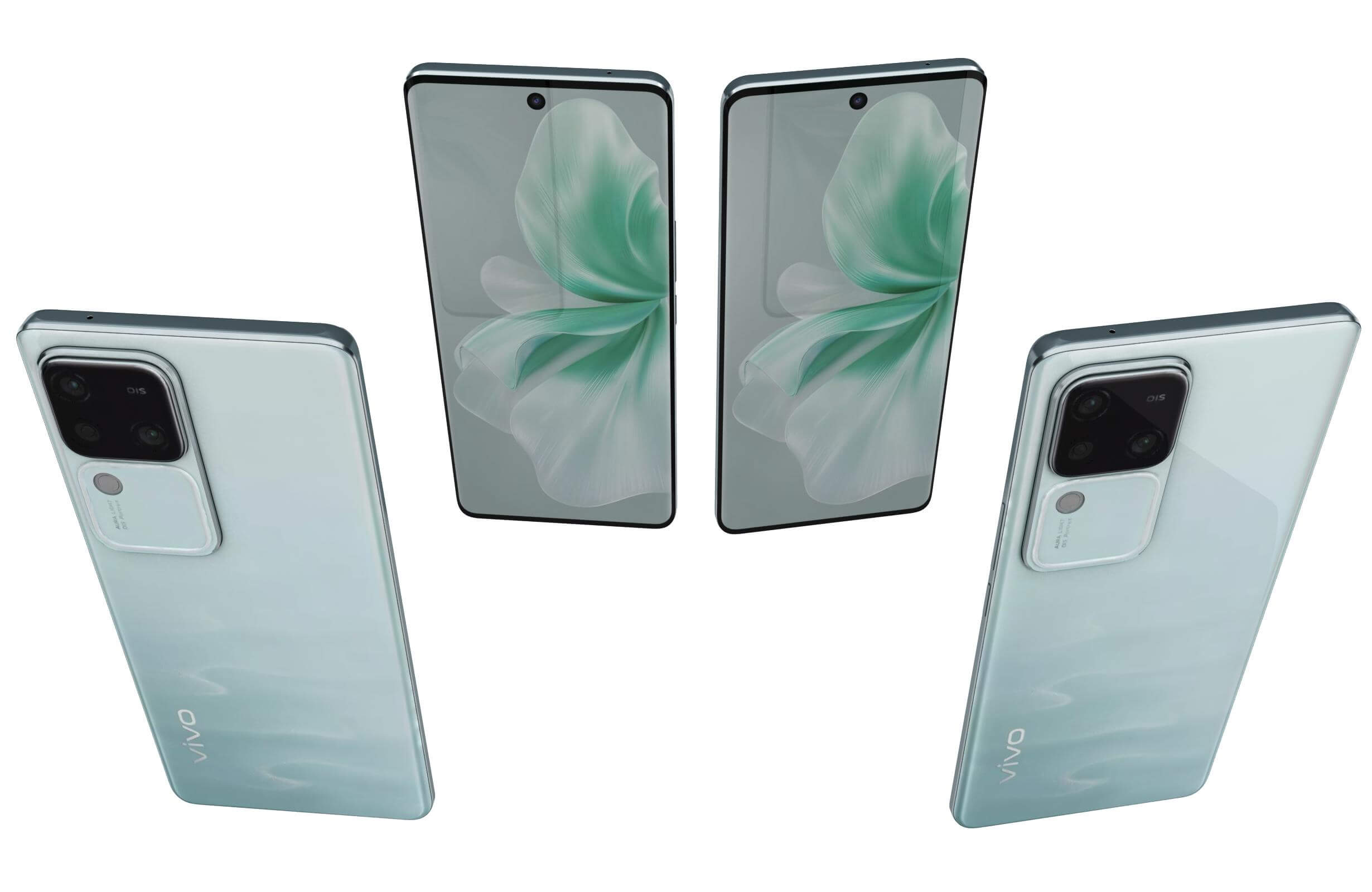 Vivo V30 Pro Waving Aqua - 3D Model by Rever_Art
