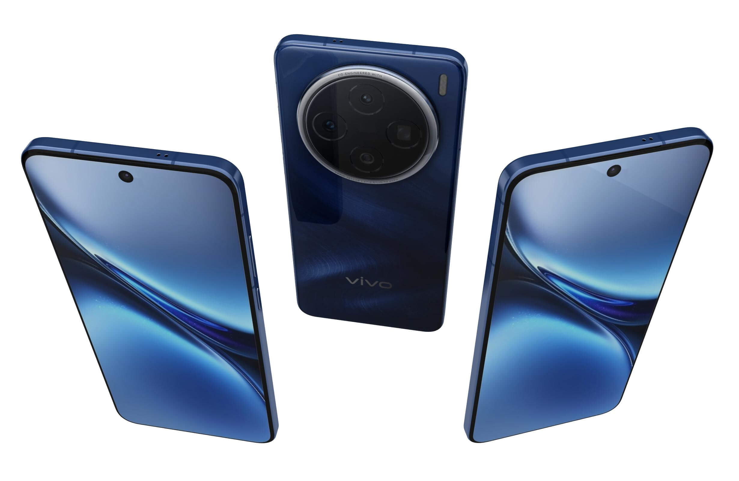 Vivo X200 Blue - 3D Model by Rever_Art
