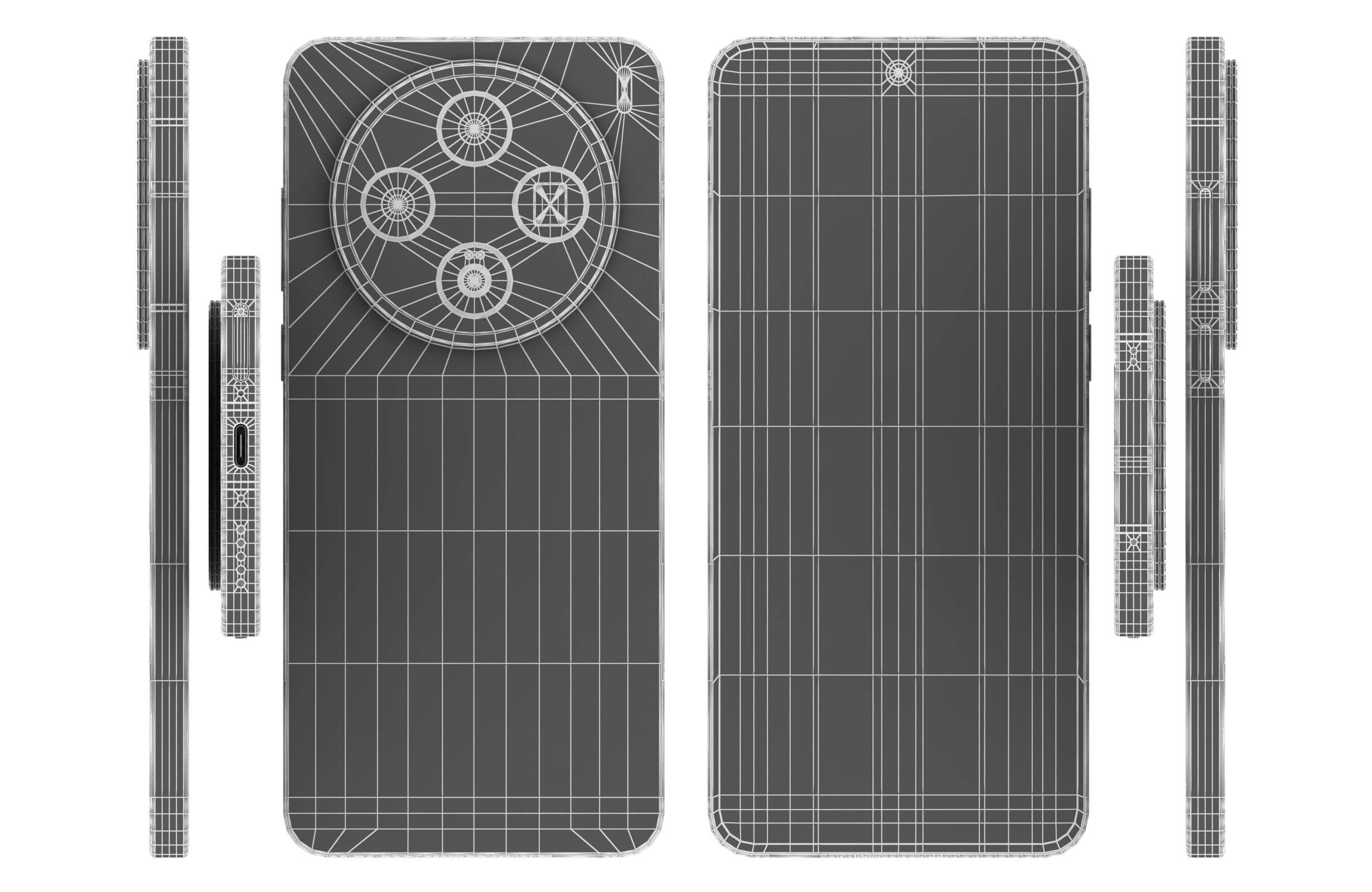 Vivo X200s All Colors - 3D Model by Rever_Art