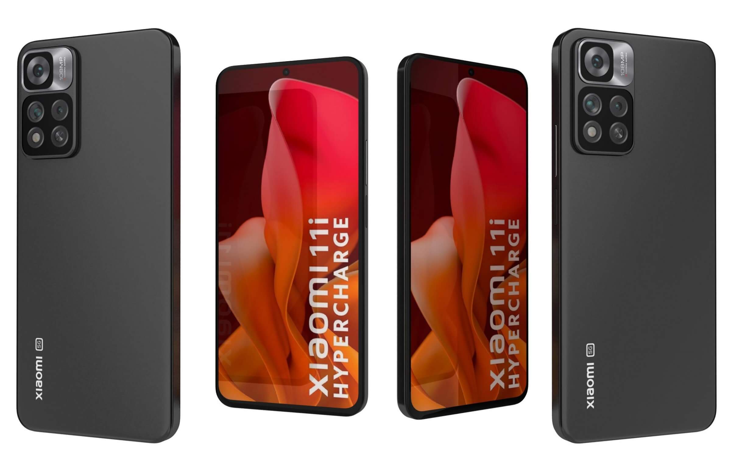 Xiaomi 11i HyperCharge Black - 3D Model by Rever_Art