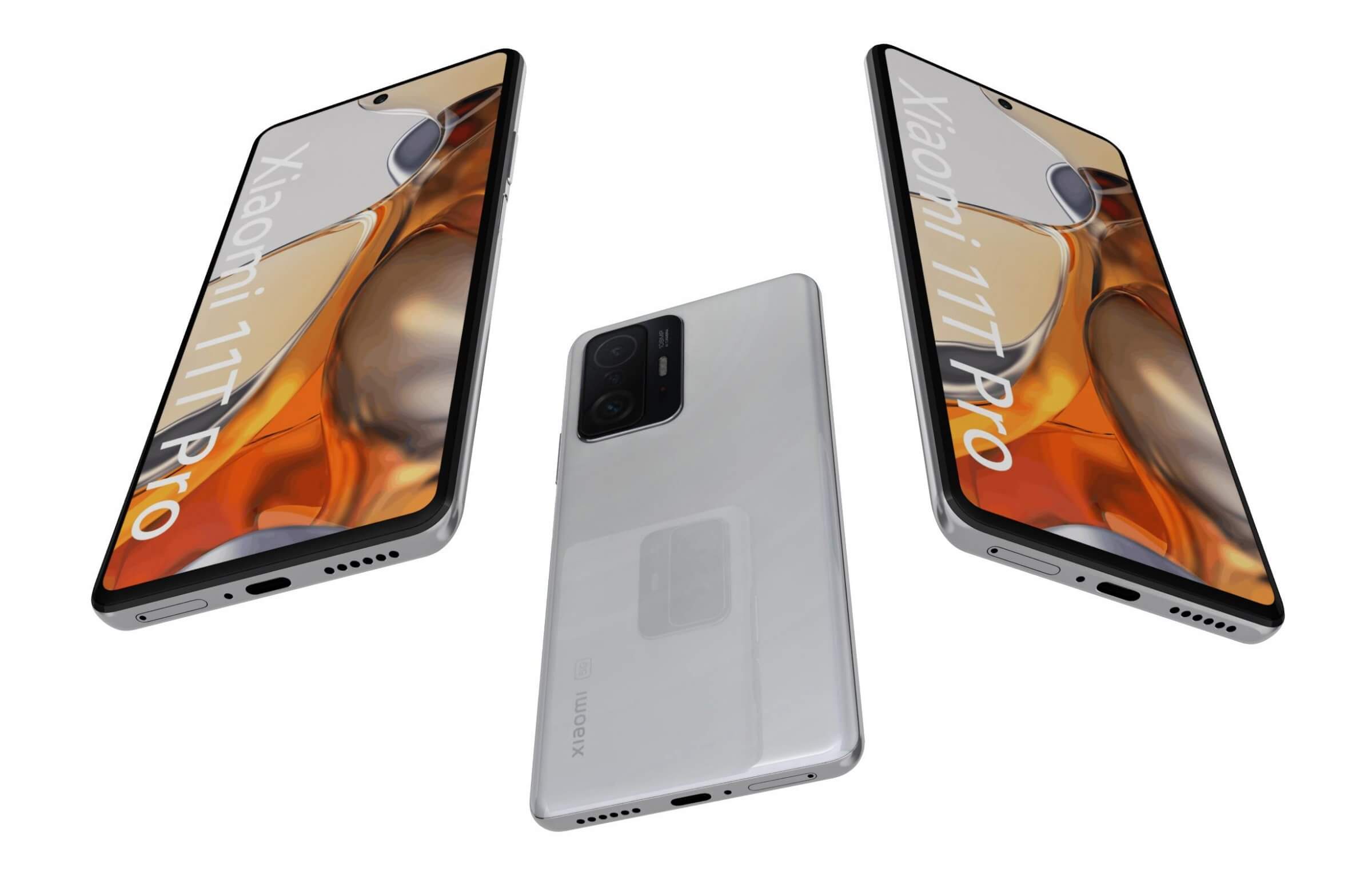 Xiaomi 11T Pro Moonlight White - 3D Model by Rever_Art