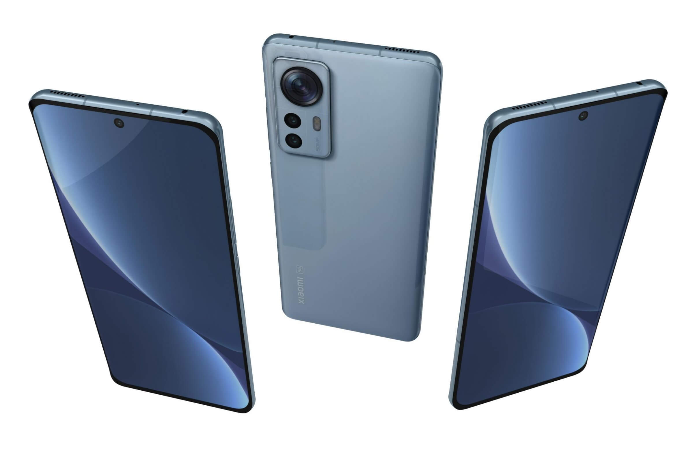 Xiaomi 12 Pro Blue - 3D Model by Rever_Art