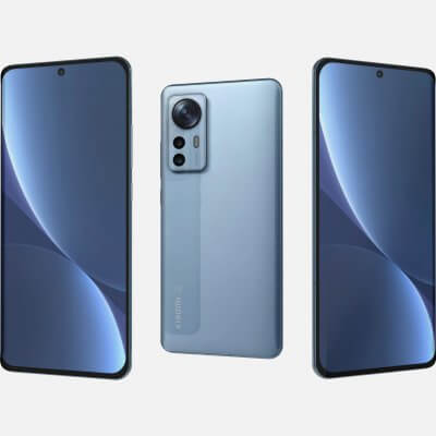 Xiaomi 12 Pro Blue - 3D Model by Rever_Art