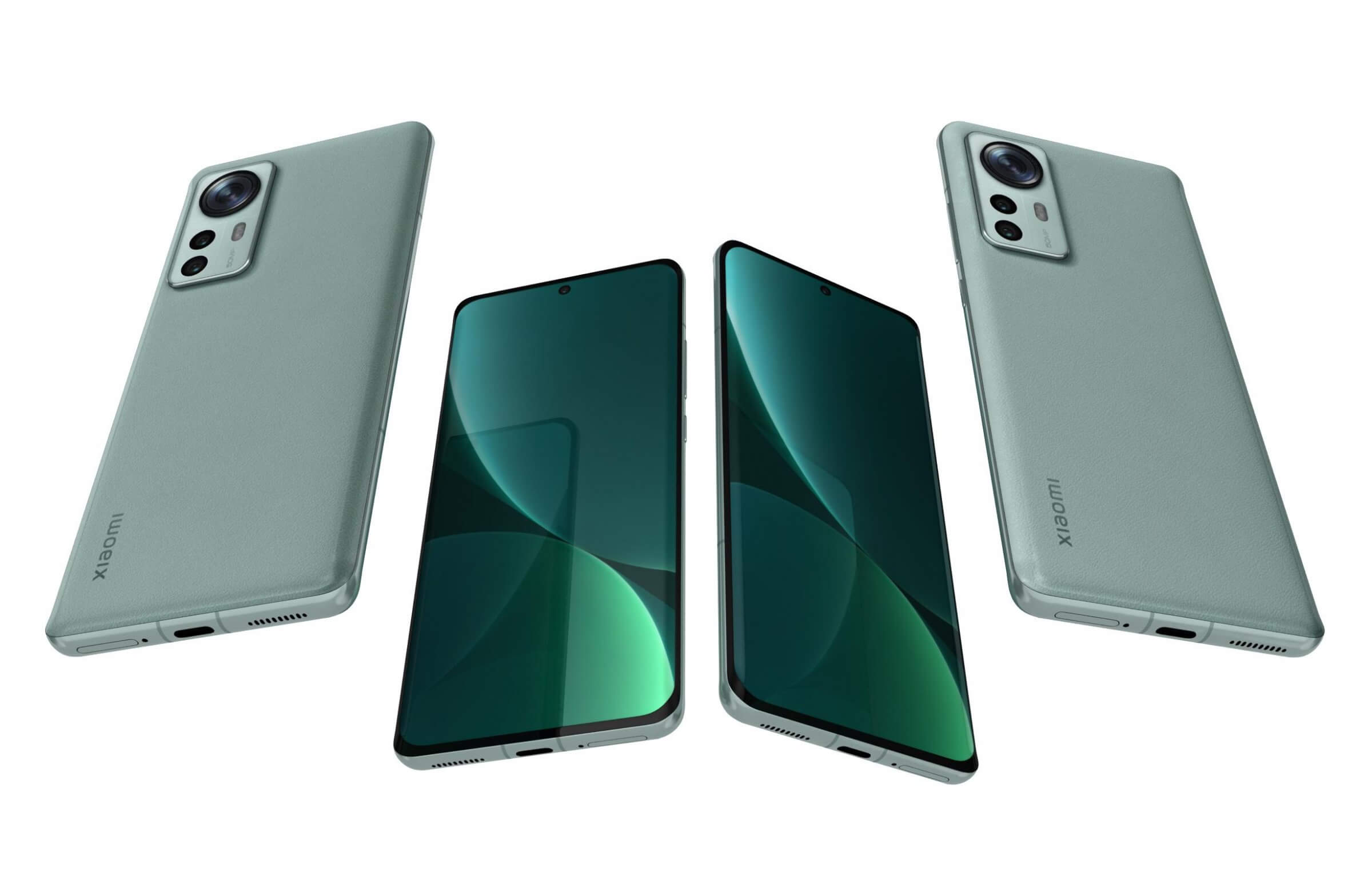 Xiaomi 12 Pro Green - 3D Model by Rever_Art