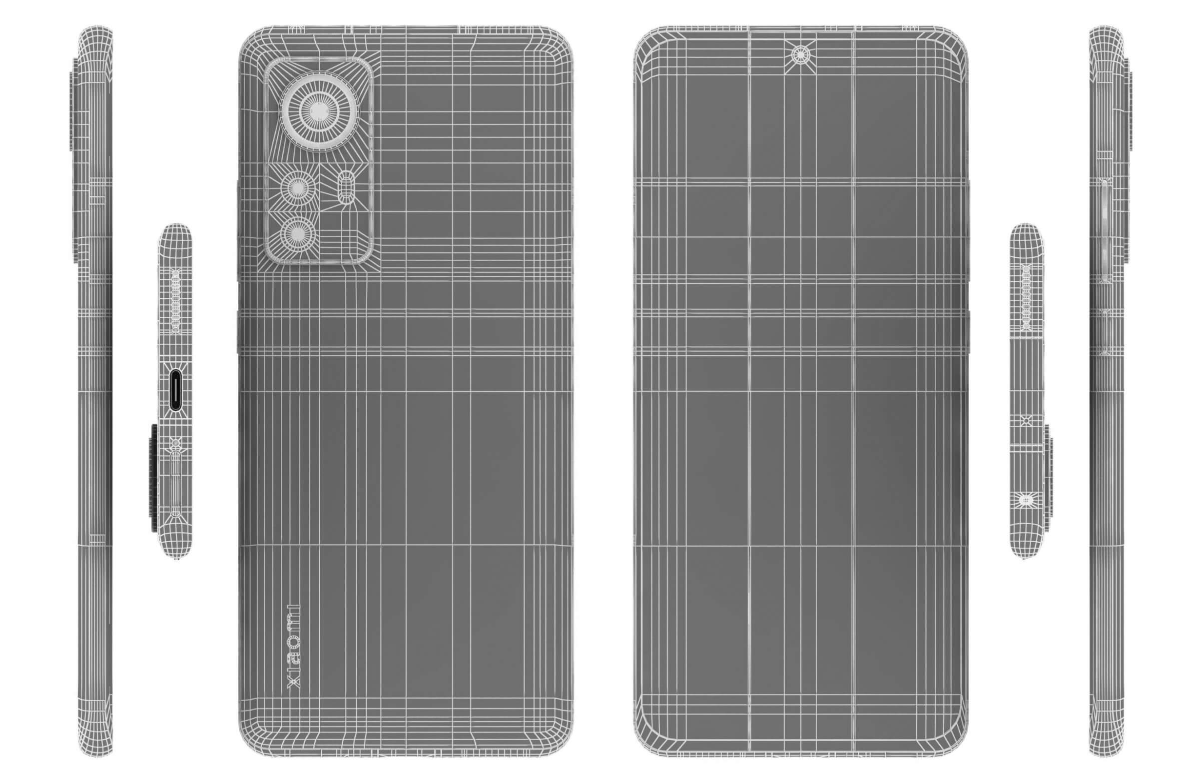 Xiaomi 12 Pro Green - 3D Model by Rever_Art