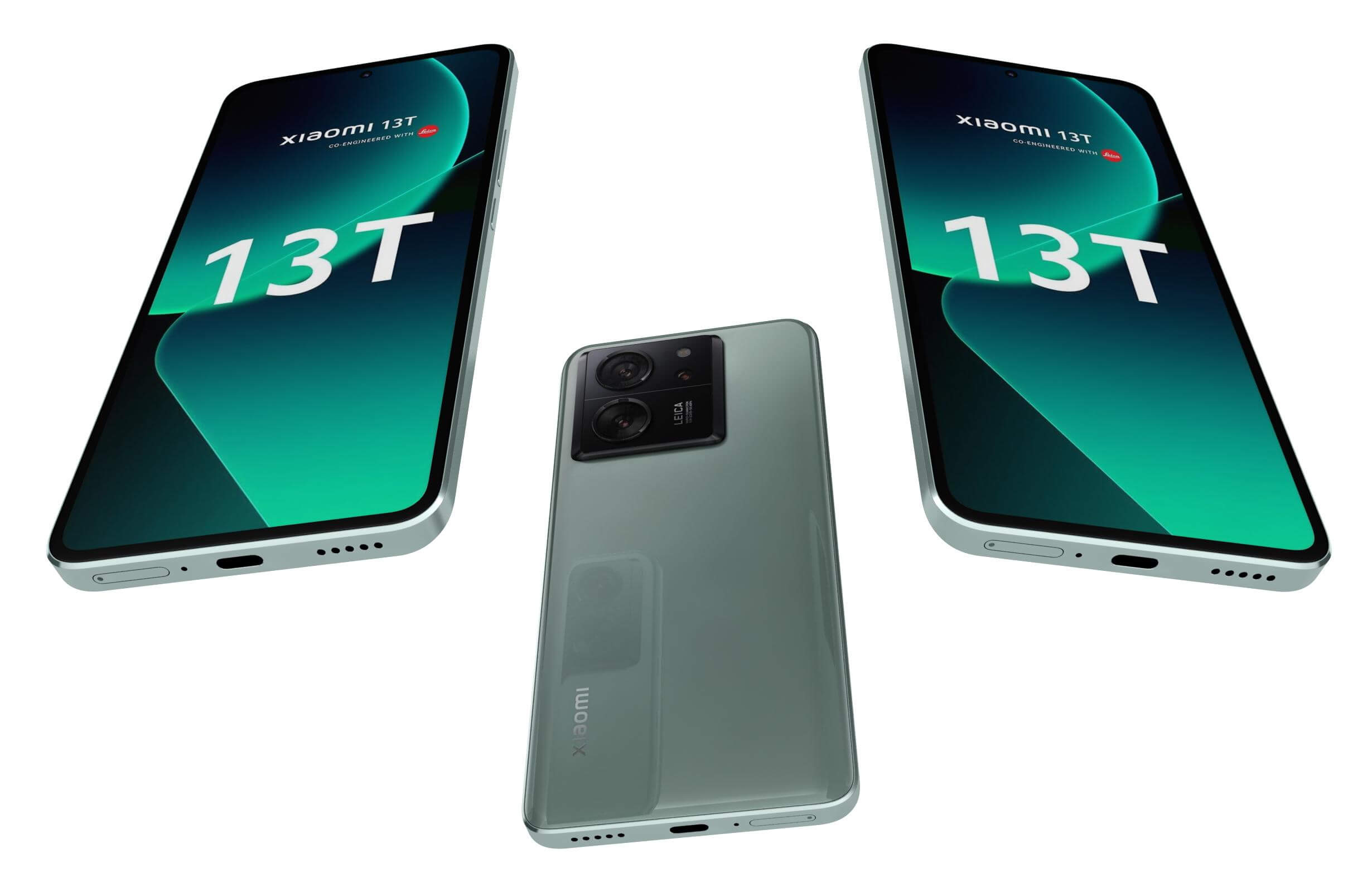 Xiaomi 13T Green - 3D Model by Rever_Art