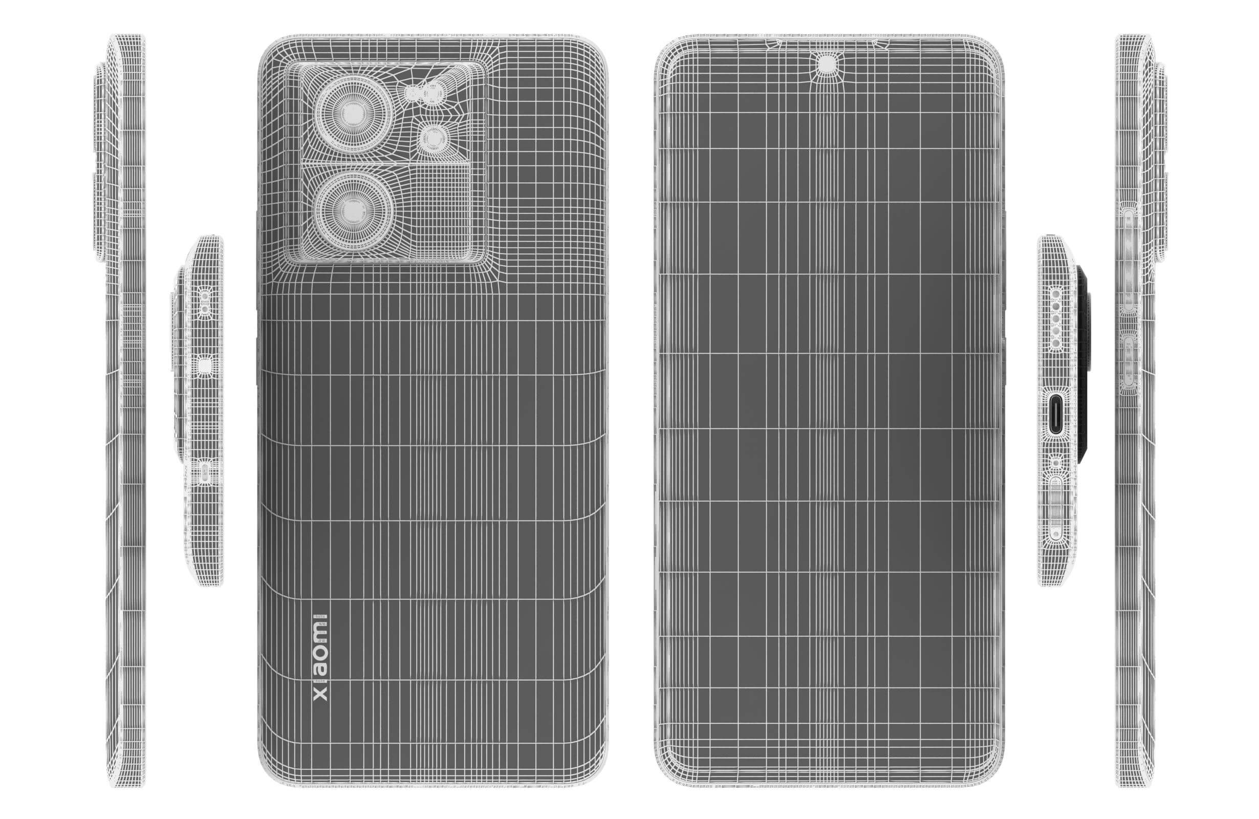 Xiaomi 13T Pro All Colors - 3D Model by Rever_Art