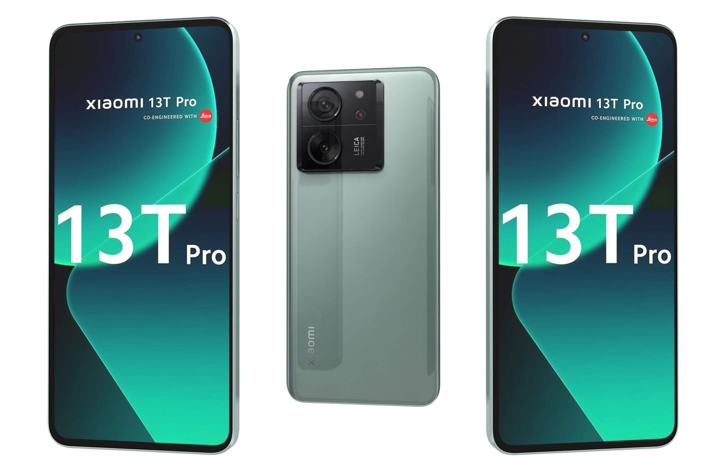 Xiaomi 13T Pro Green - 3D Model by Rever_Art