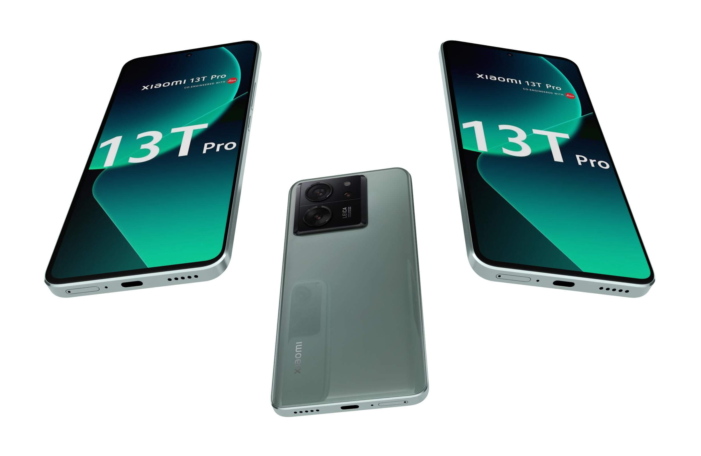 Xiaomi 13T Pro Green - 3D Model by Rever_Art