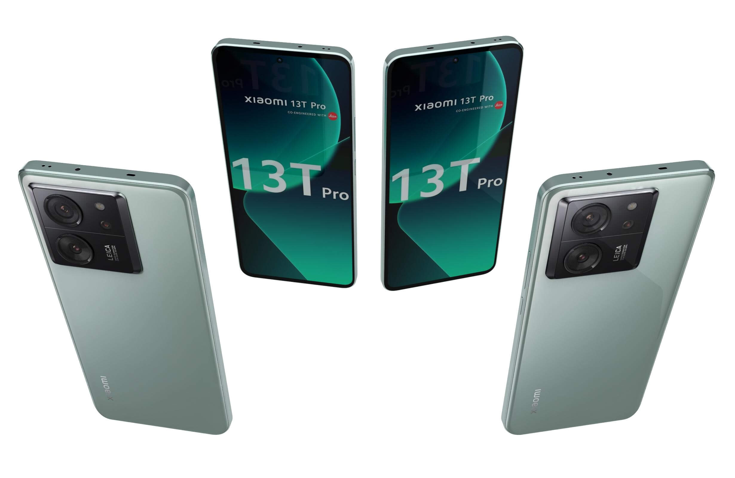 Xiaomi 13T Pro Green - 3D Model by Rever_Art