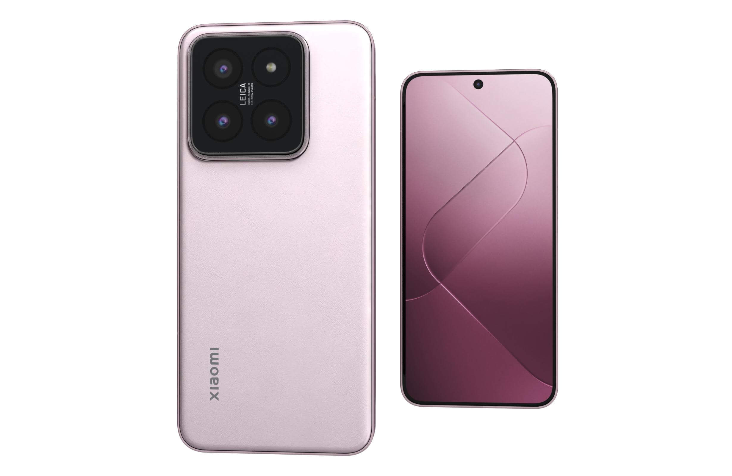 Xiaomi 14 Pink - 3D Model by Rever_Art