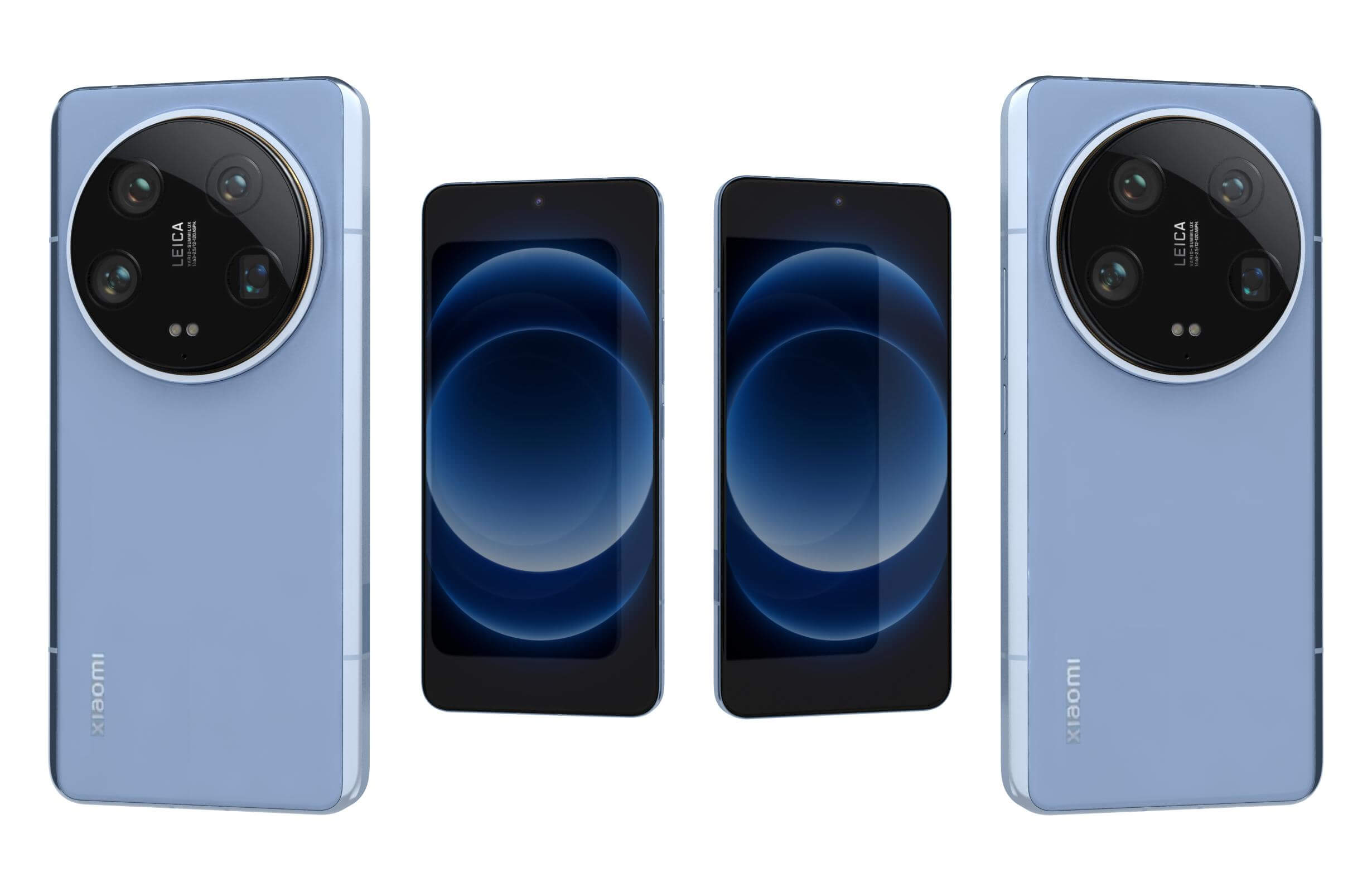 Xiaomi 14 Ultra Blue - 3D Model by Rever_Art