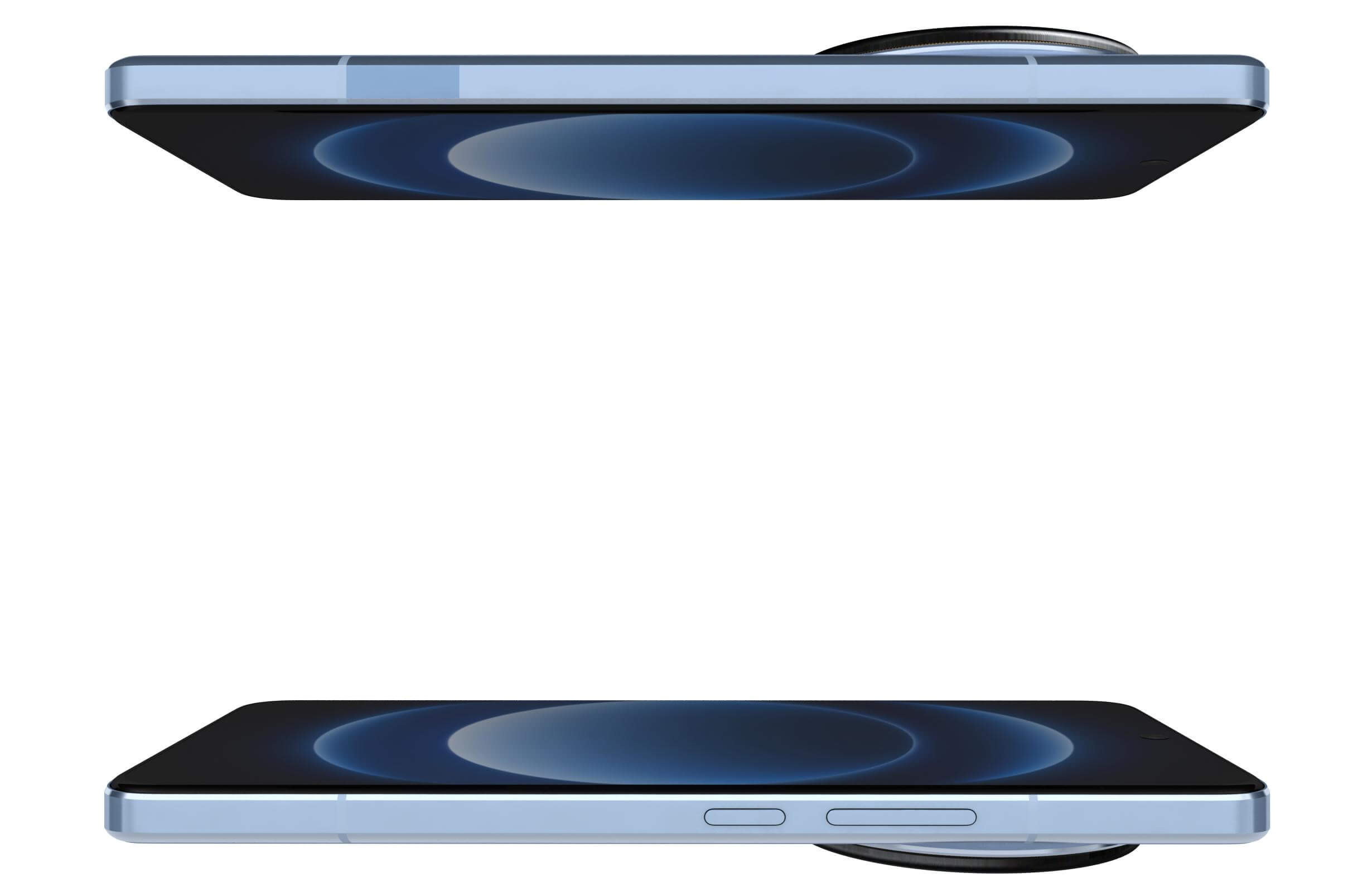 Xiaomi 14 Ultra Blue - 3D Model by Rever_Art