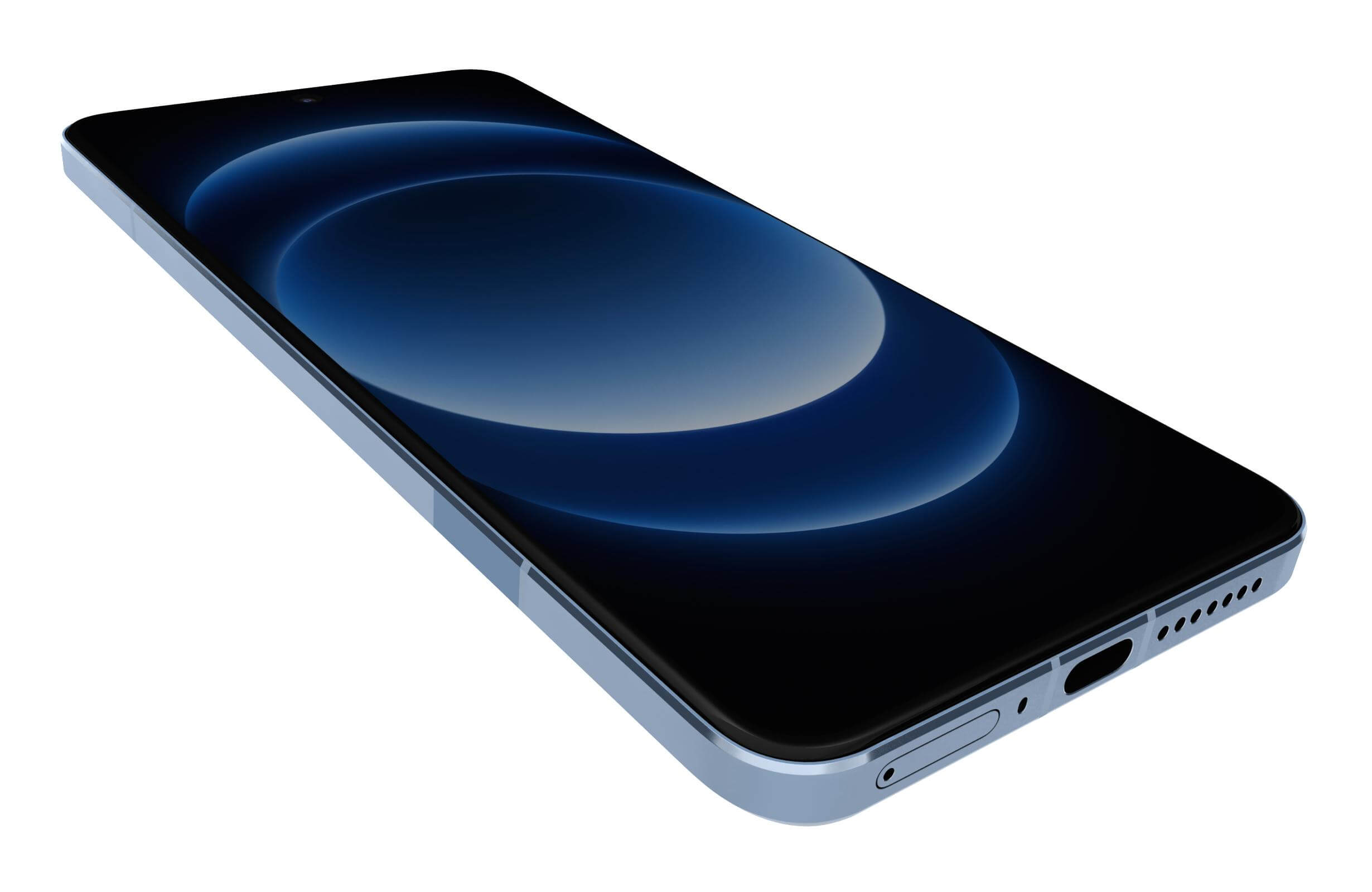 Xiaomi 14 Ultra Blue - 3D Model by Rever_Art