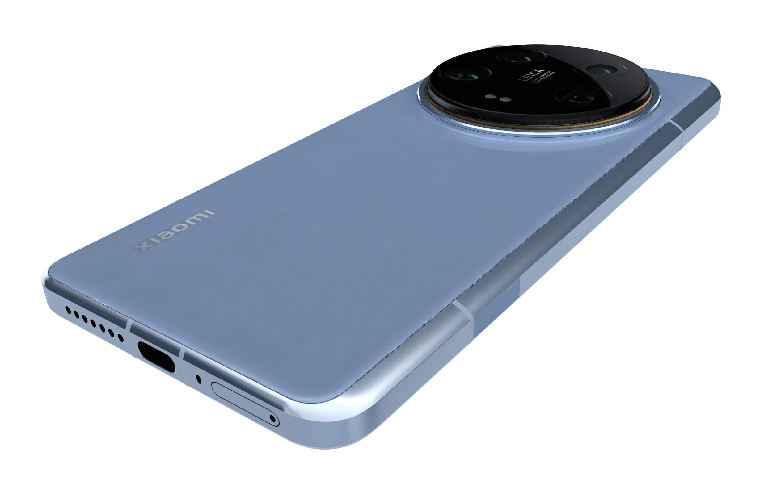 Xiaomi 14 Ultra Blue - 3D Model by Rever_Art