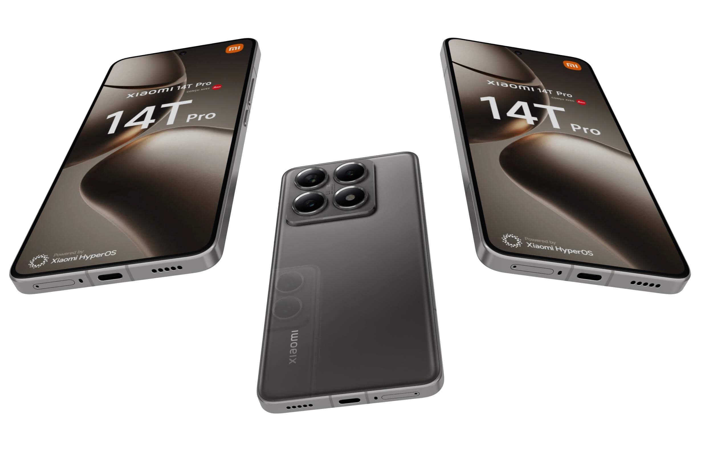 Xiaomi 14T Pro Titan Gray - 3D Model by Rever_Art