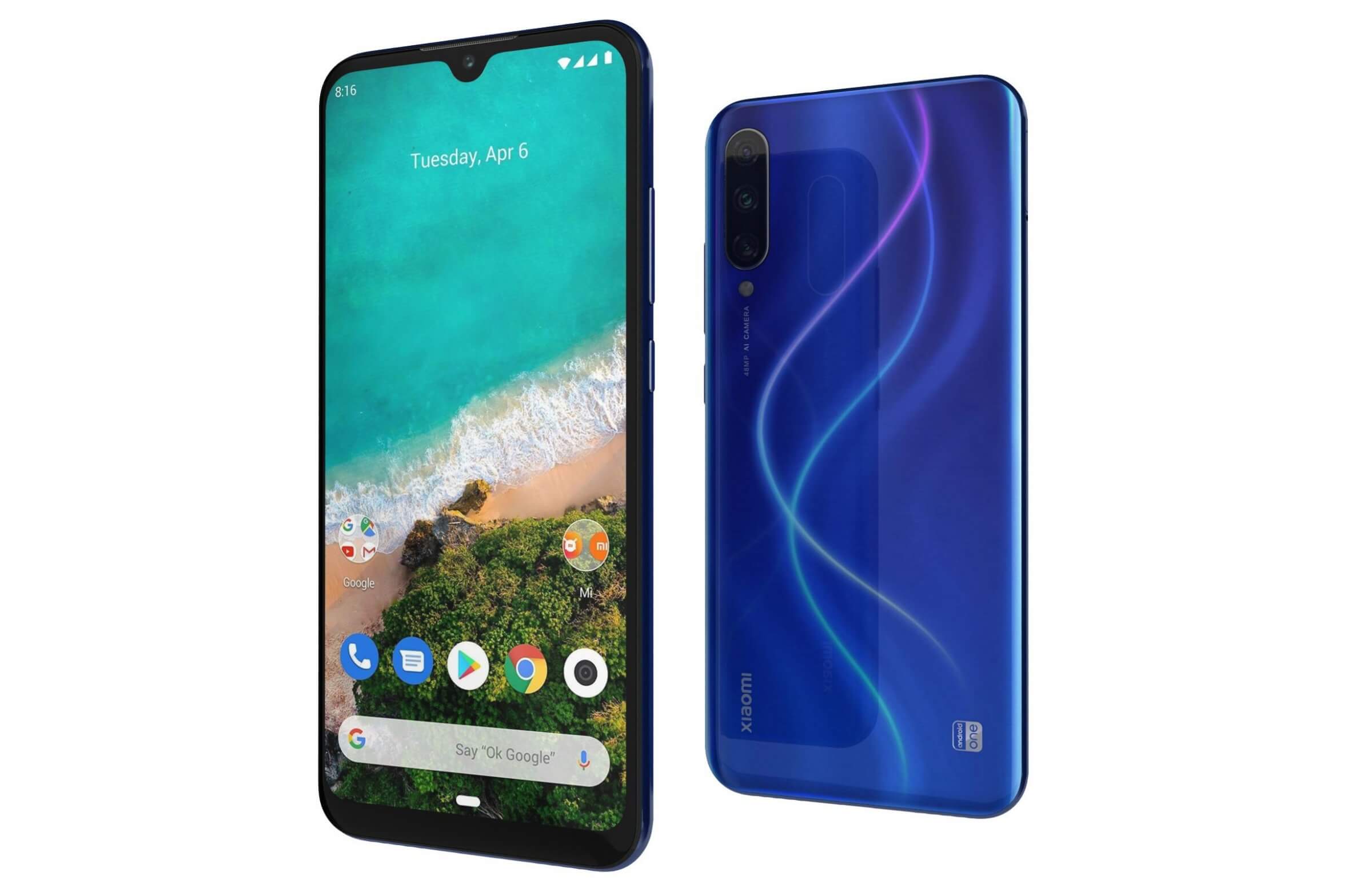 Xiaomi Mi A3 Not Just Blue - 3D Model by Rever_Art
