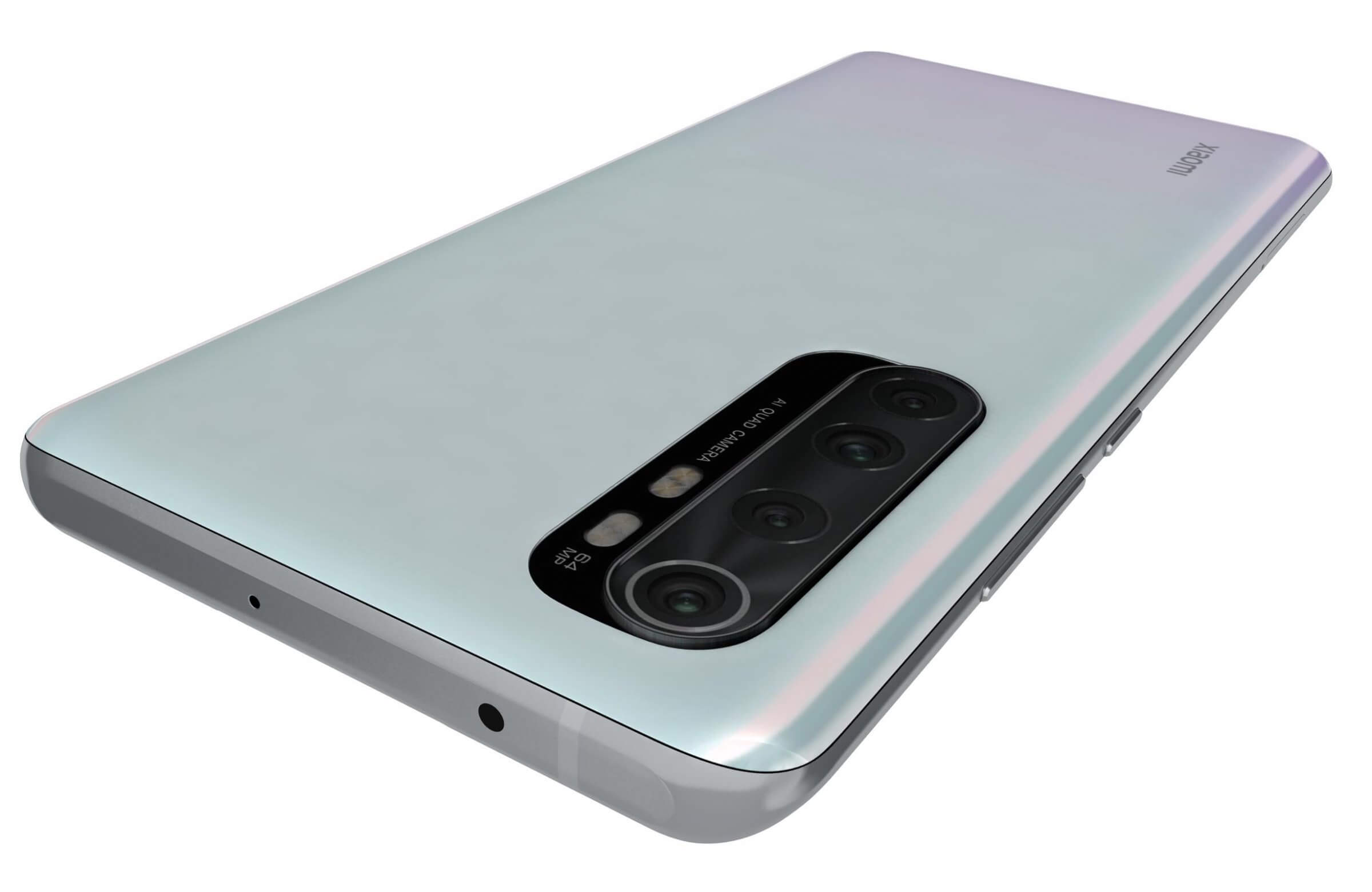 Xiaomi Mi Note 10 Lite Glacier White - 3D Model by Rever_Art