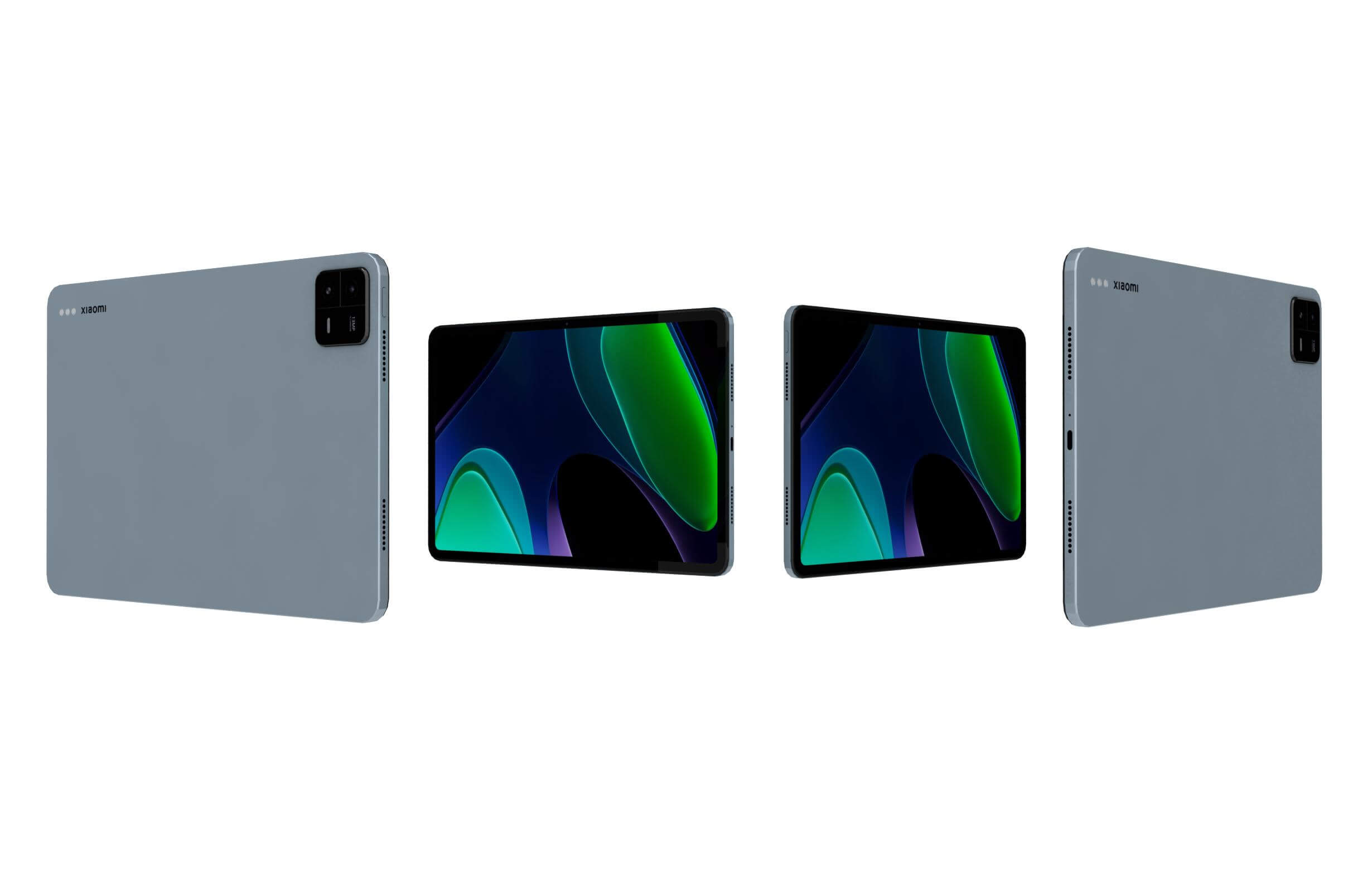 Xiaomi Pad 6 Blue - 3D Model by Rever_Art