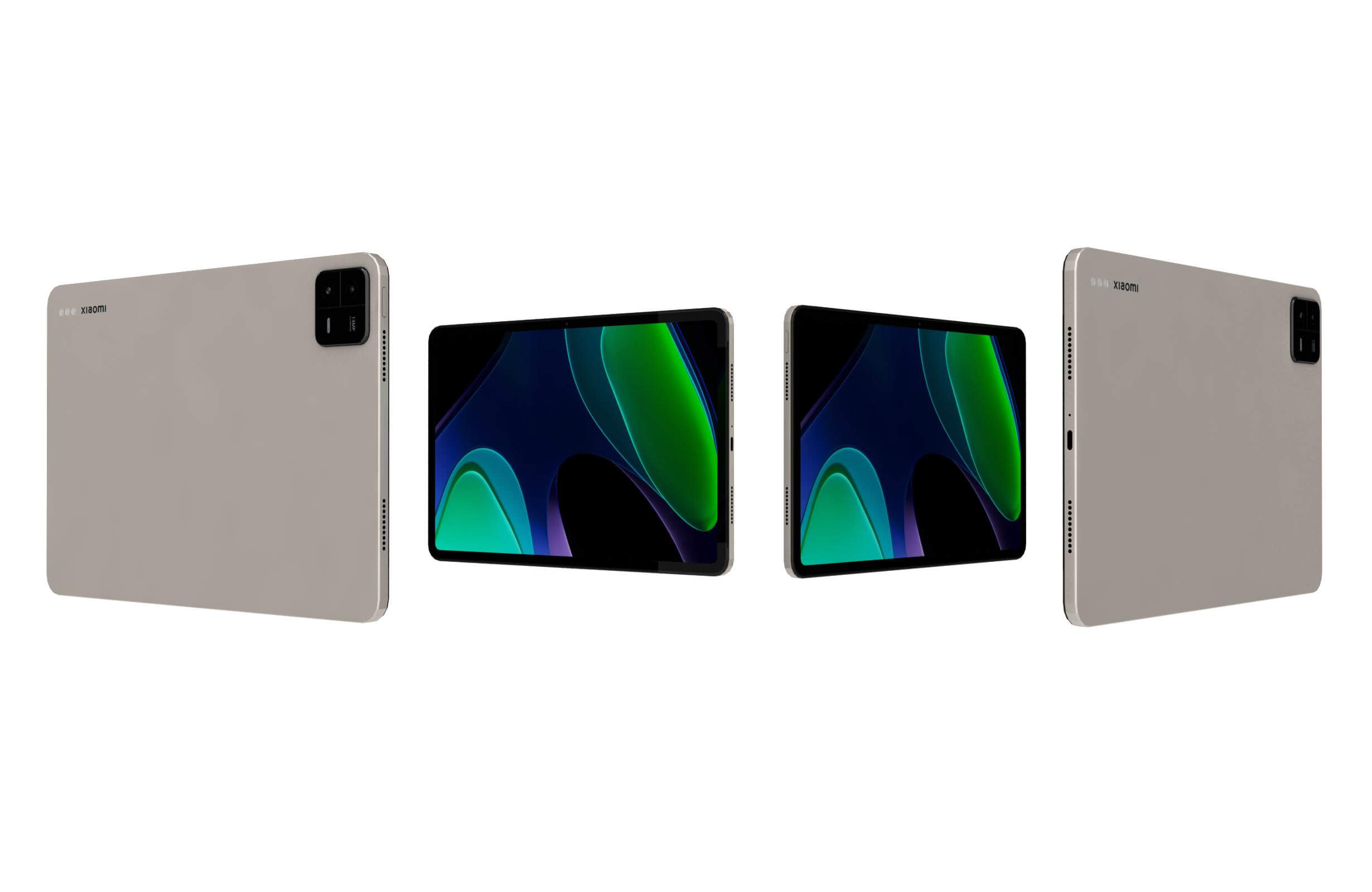 Xiaomi Pad 6 Gold - 3D Model by Rever_Art