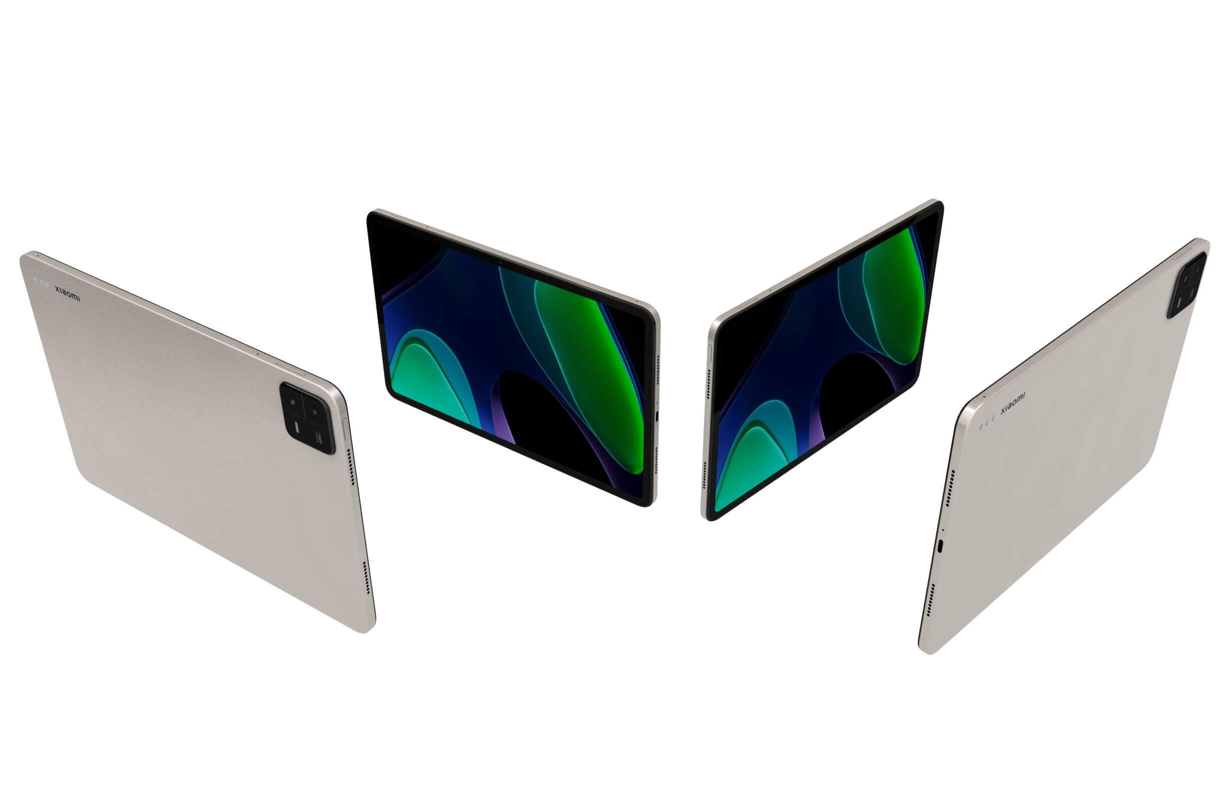 Xiaomi Pad 6 Gold - 3D Model by Rever_Art