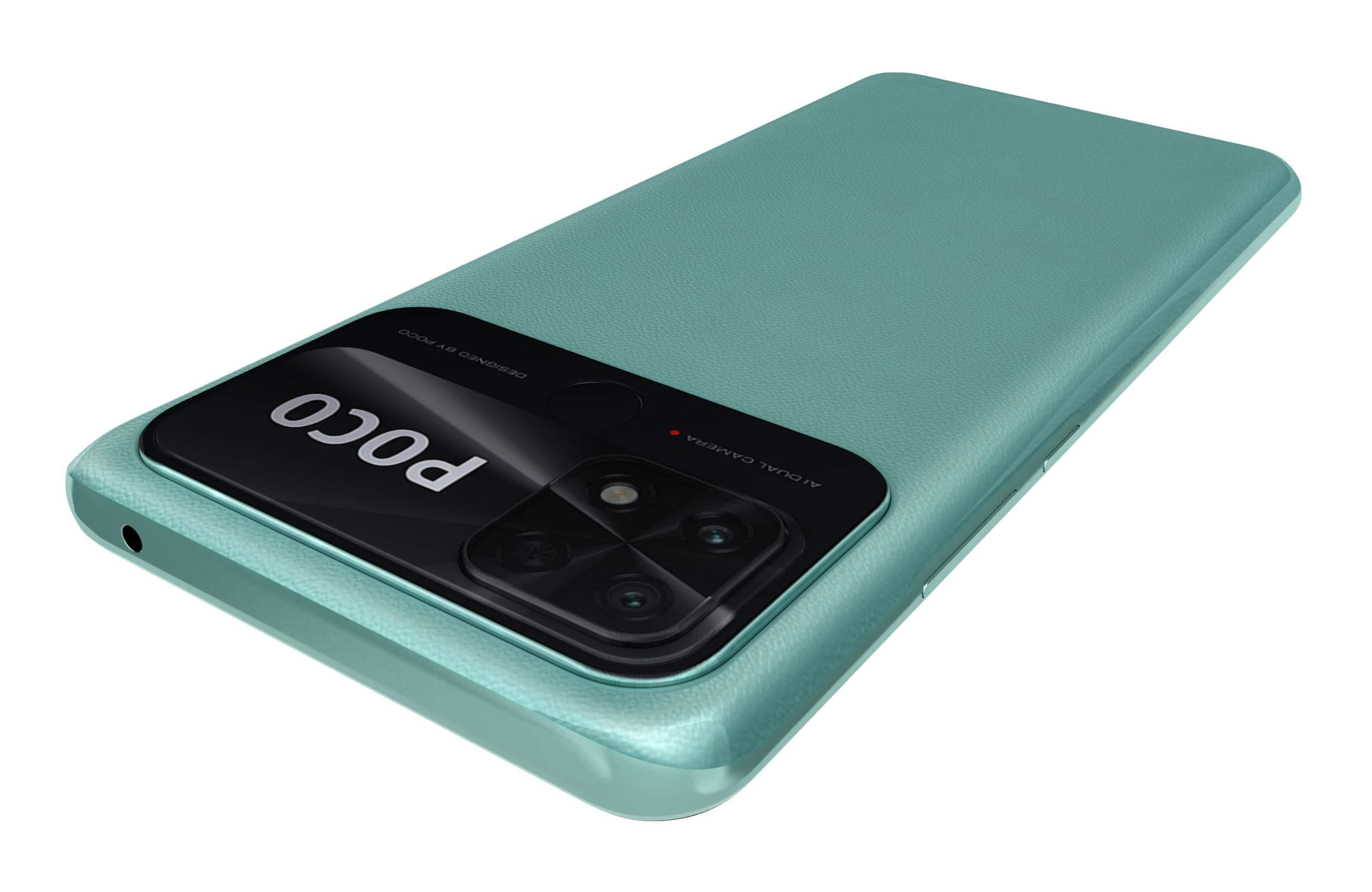 Xiaomi Poco C40 Green - 3D Model by Rever_Art