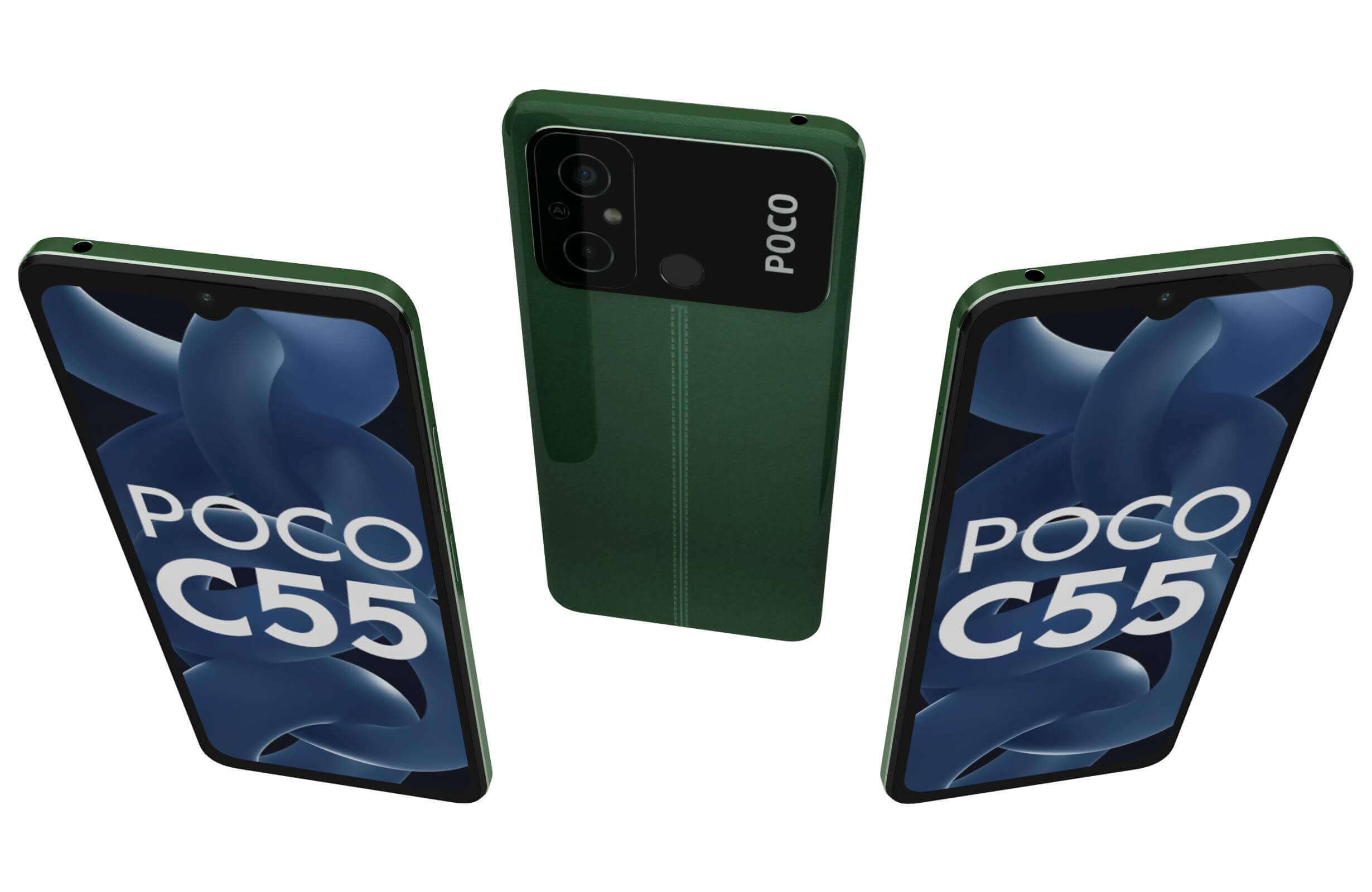 Xiaomi Poco C55 All Colors - 3D Model by Rever_Art