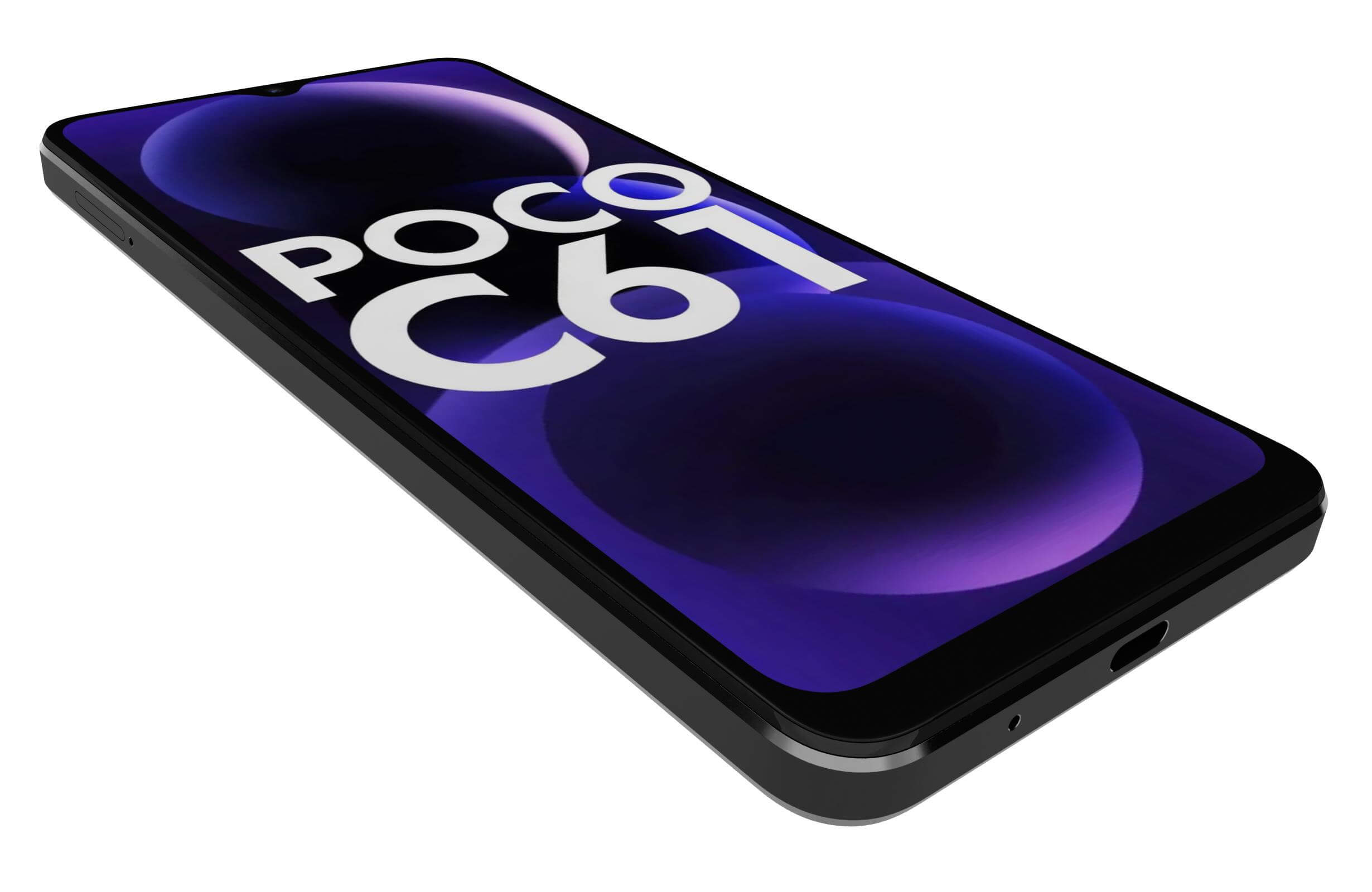 Xiaomi Poco C61 Black - 3D Model by Rever_Art