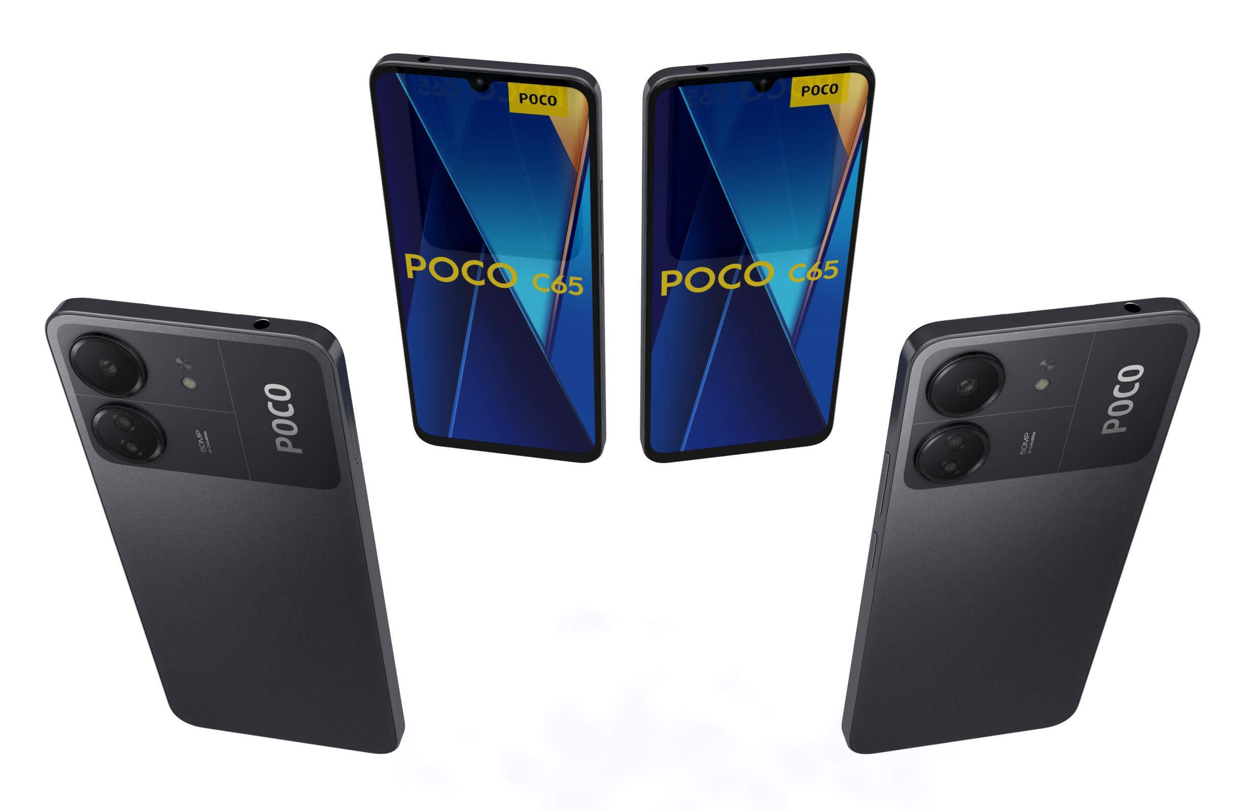 Xiaomi Poco C65 All Colors - 3D Model by Rever_Art