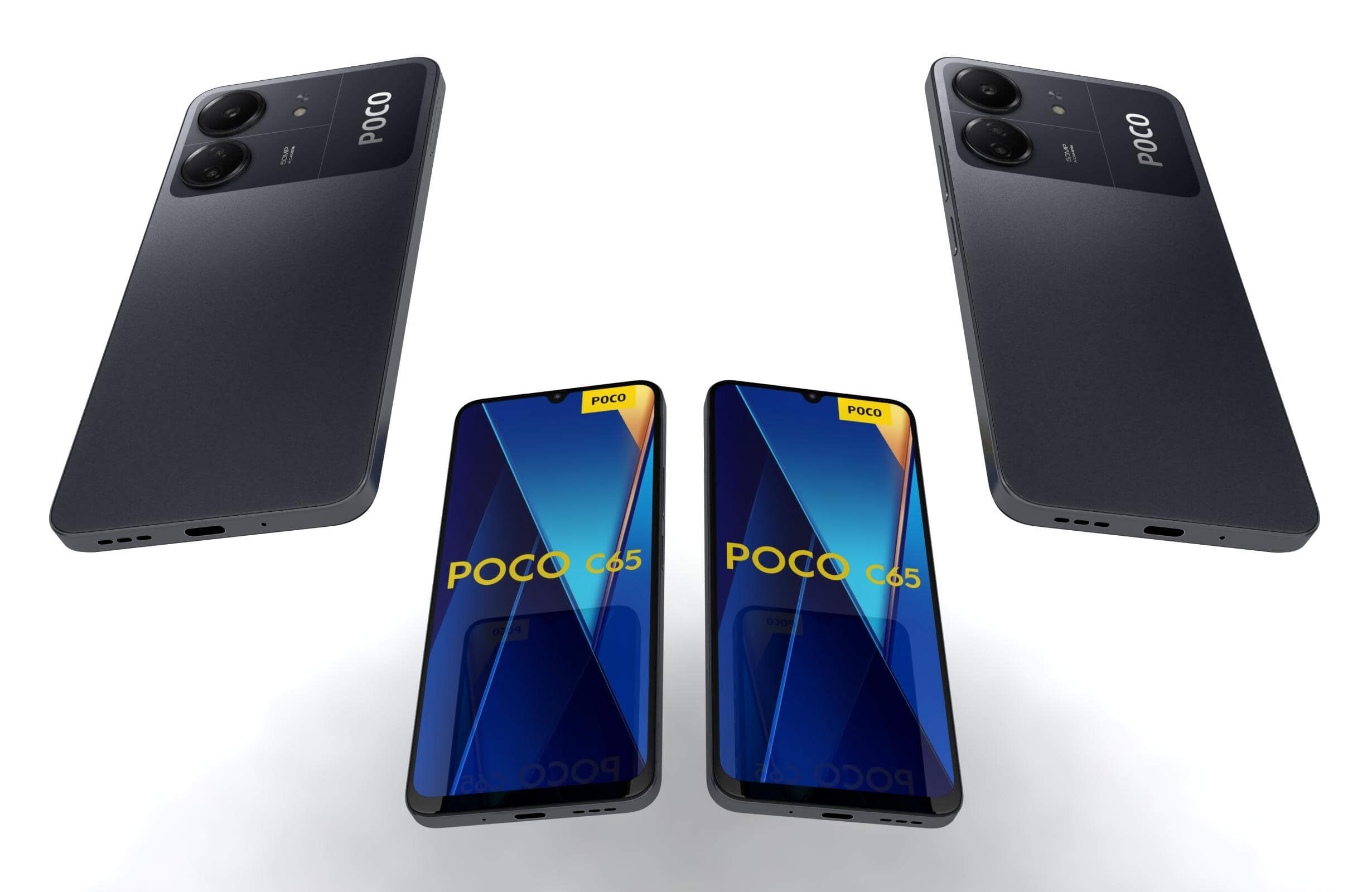 Xiaomi Poco C65 All Colors - 3D Model by Rever_Art