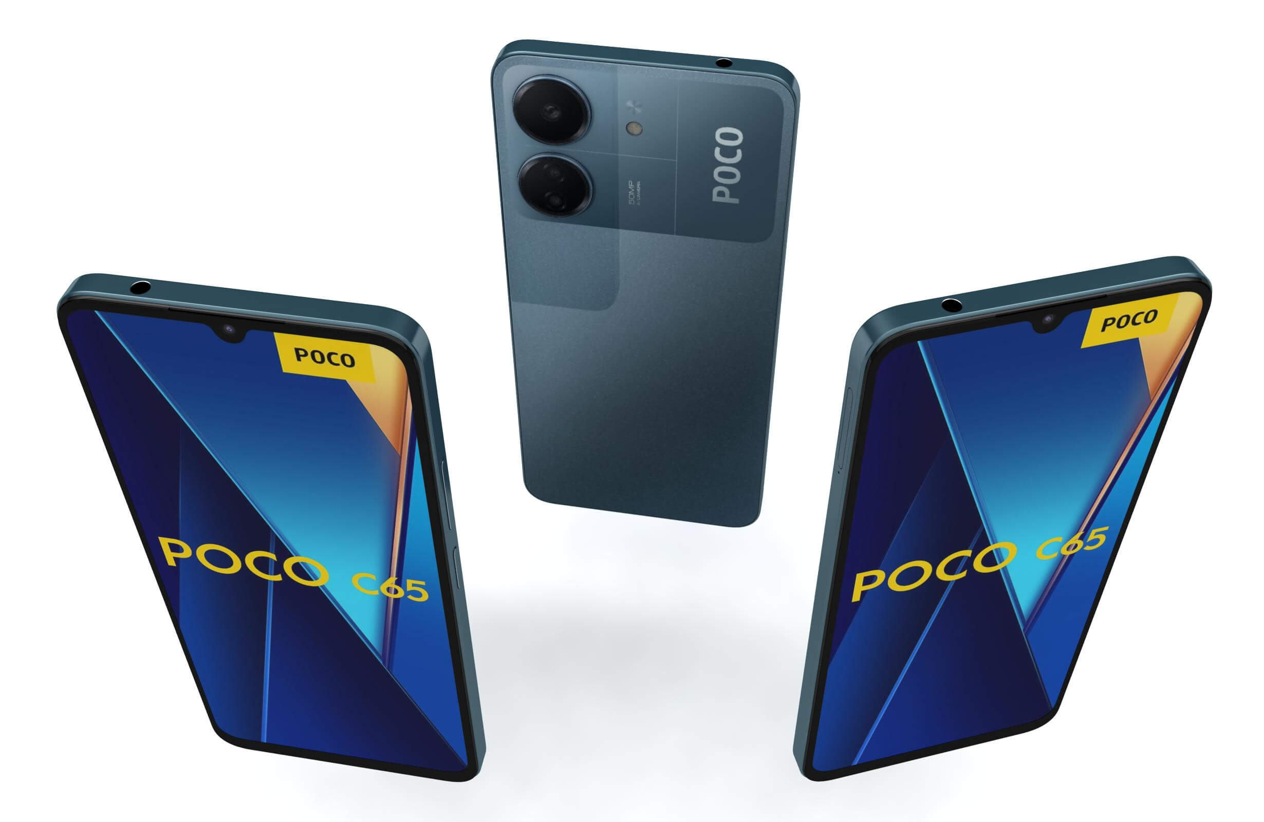 Xiaomi Poco C65 All Colors - 3D Model by Rever_Art