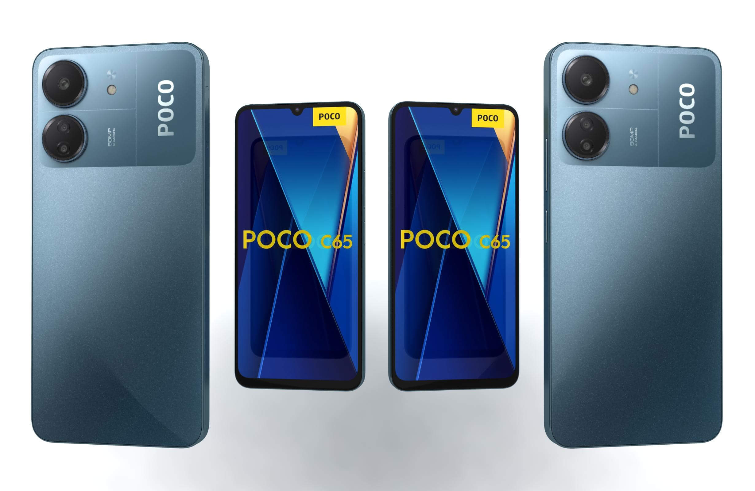 Xiaomi Poco C65 All Colors - 3D Model by Rever_Art