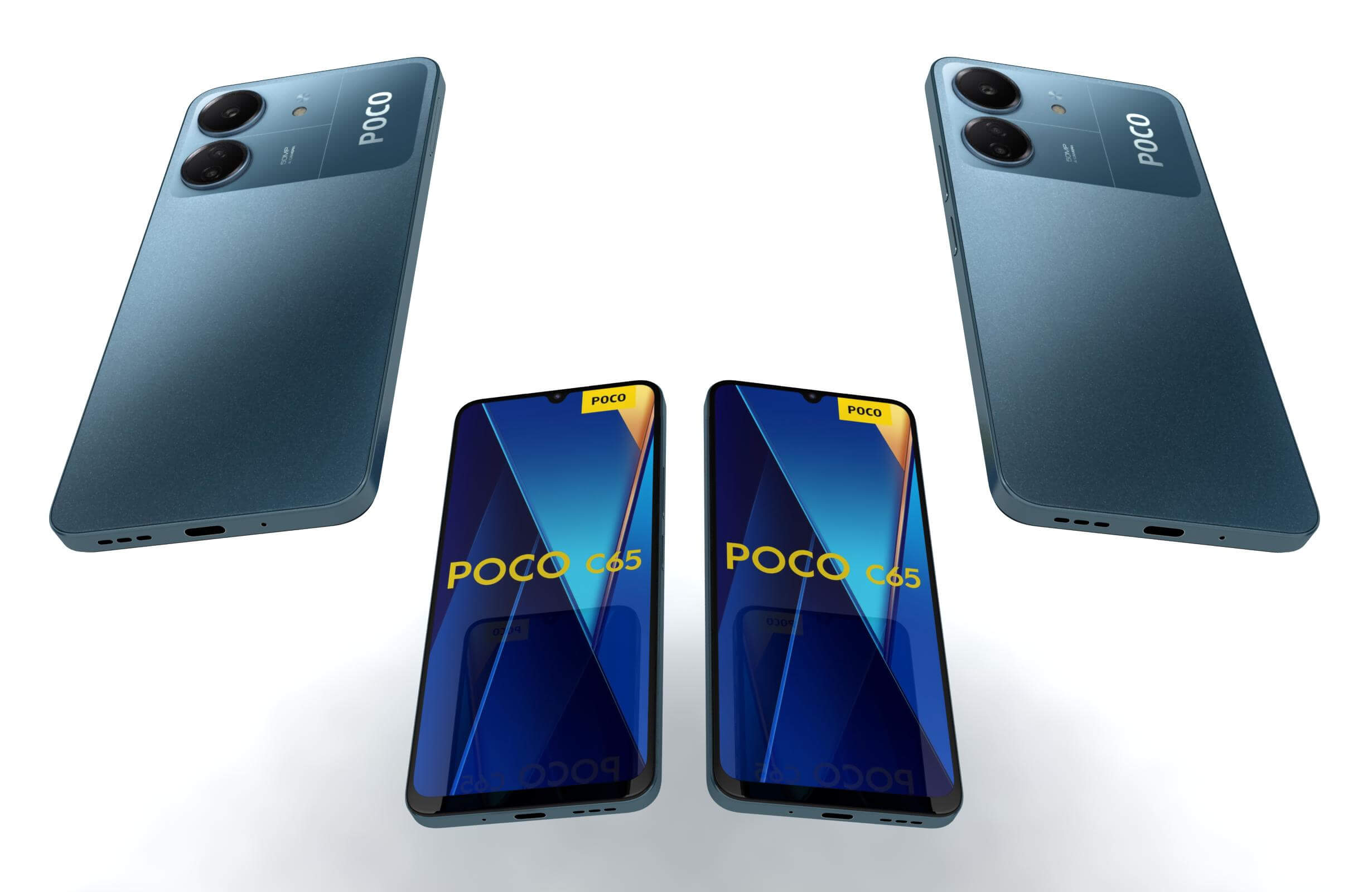 Xiaomi Poco C65 All Colors - 3D Model by Rever_Art