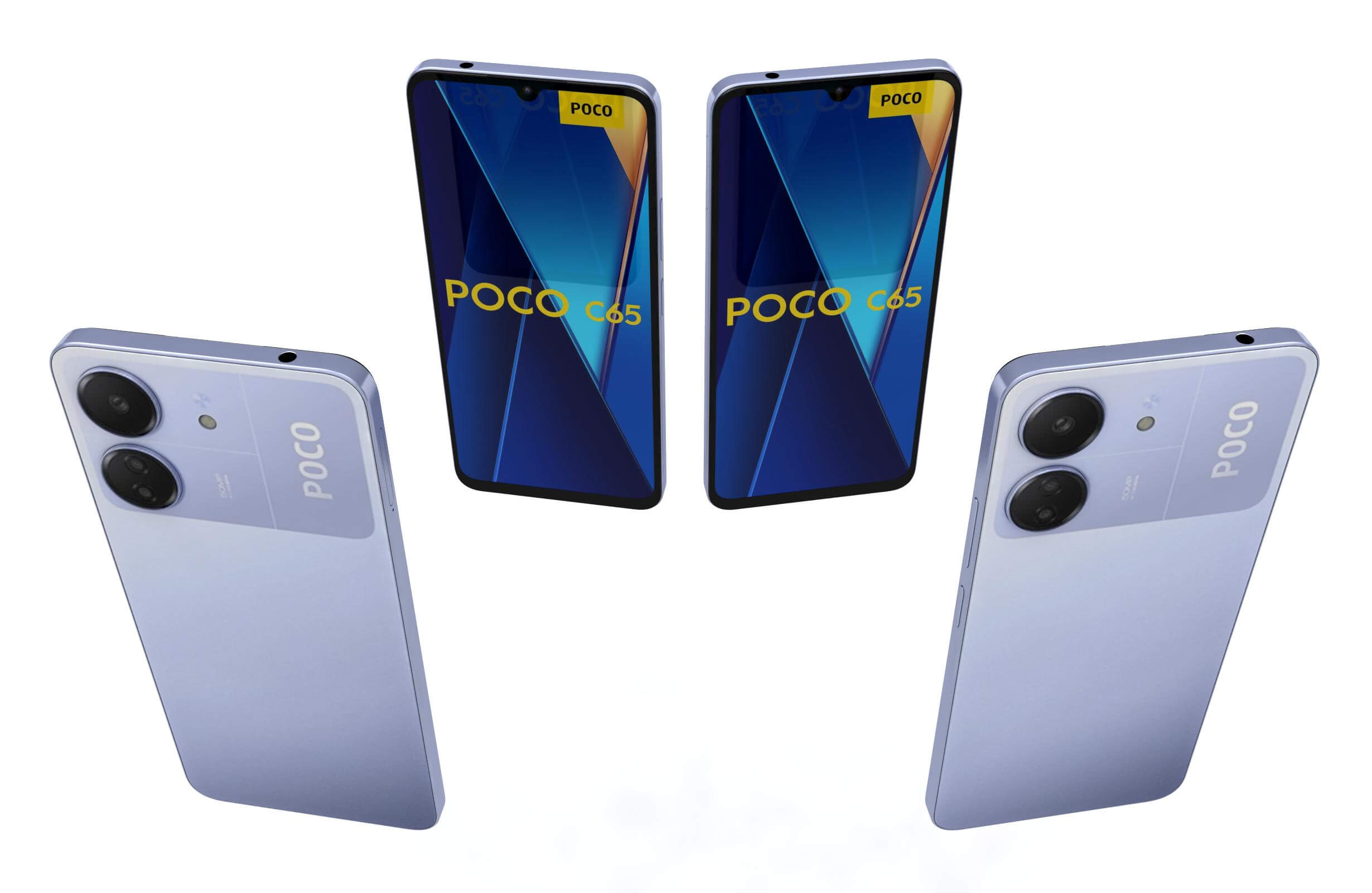 Xiaomi Poco C65 All Colors - 3D Model by Rever_Art