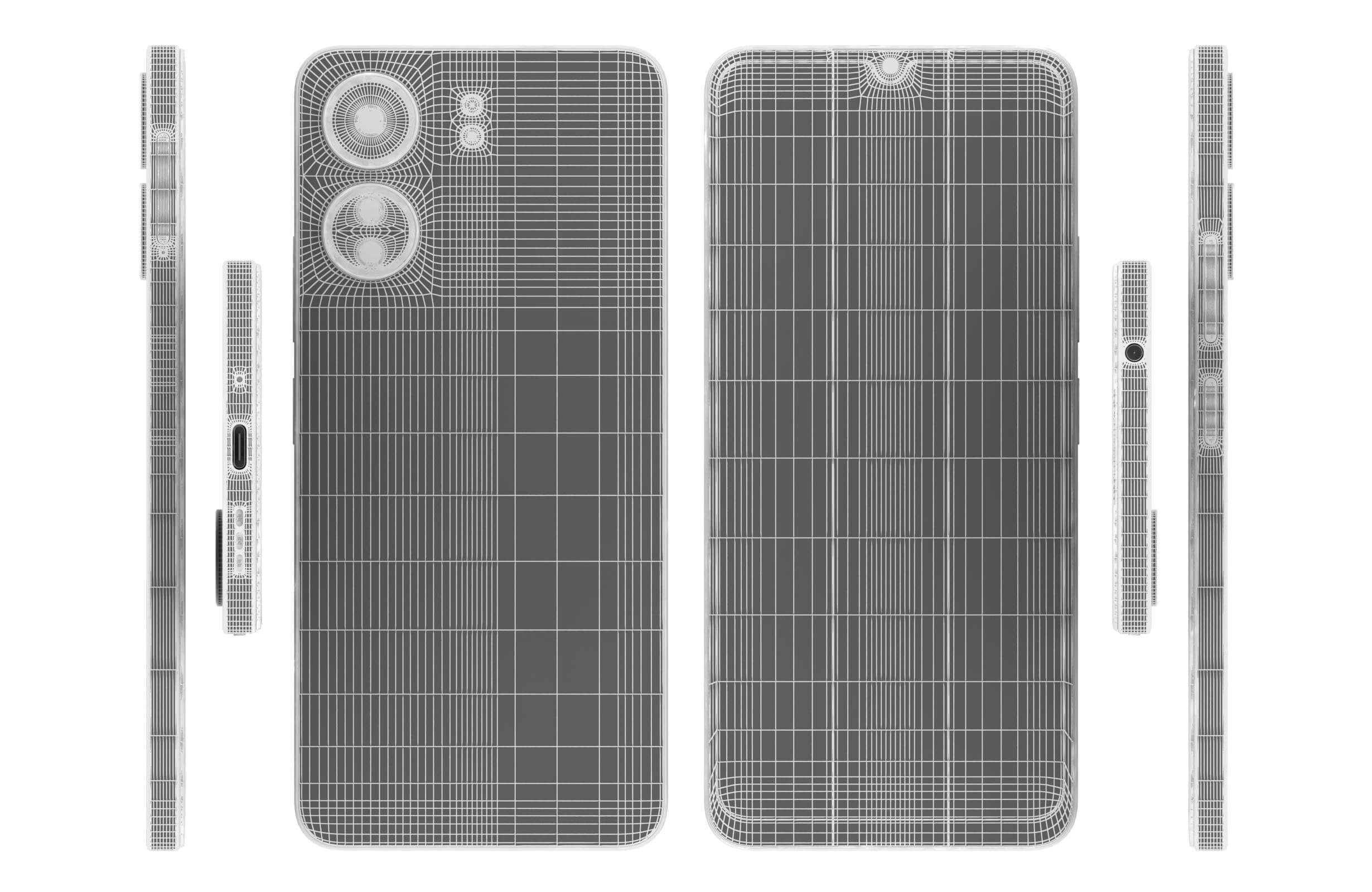 Xiaomi Poco C65 Blue - 3D Model by Rever_Art