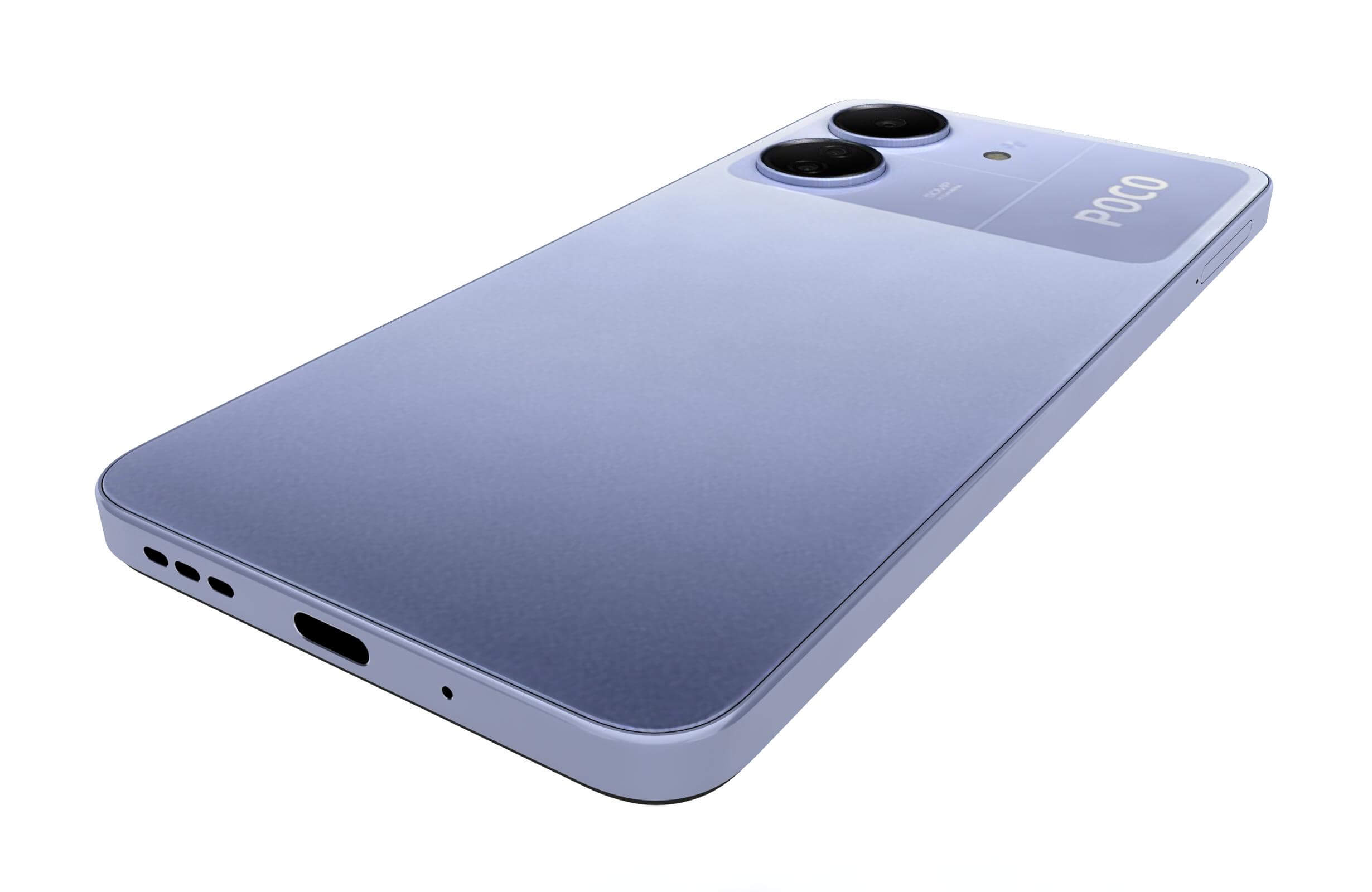 Xiaomi Poco C65 Purple - 3D Model by Rever_Art