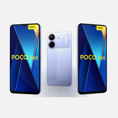 Xiaomi Poco C65 Purple - 3D Model by Rever_Art