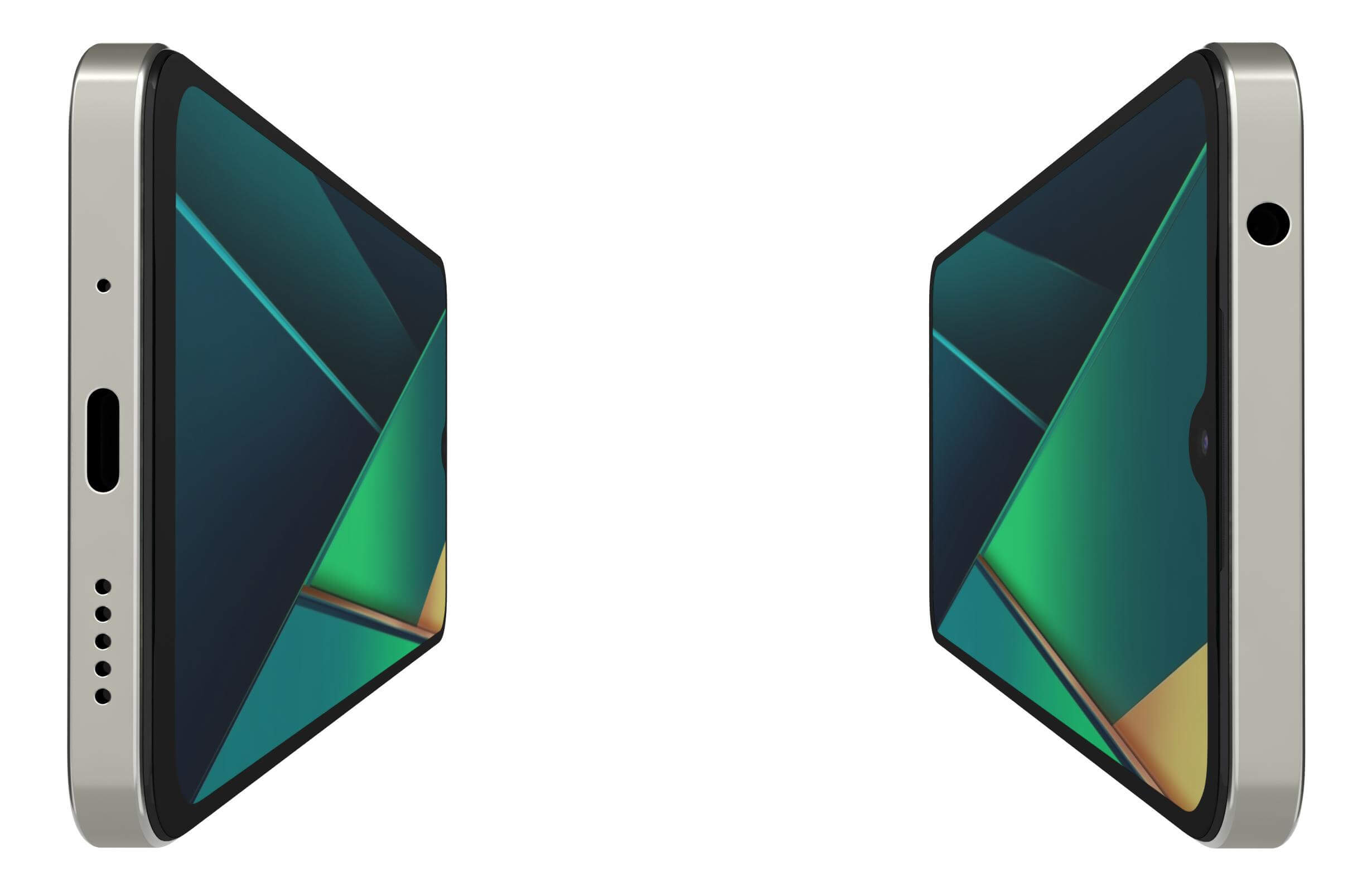 Xiaomi Poco C75 Gold - 3D Model by Rever_Art