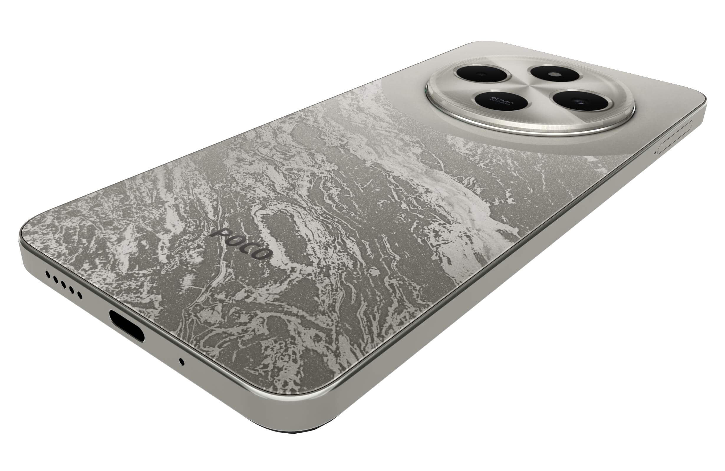 Xiaomi Poco C75 Gold - 3D Model by Rever_Art