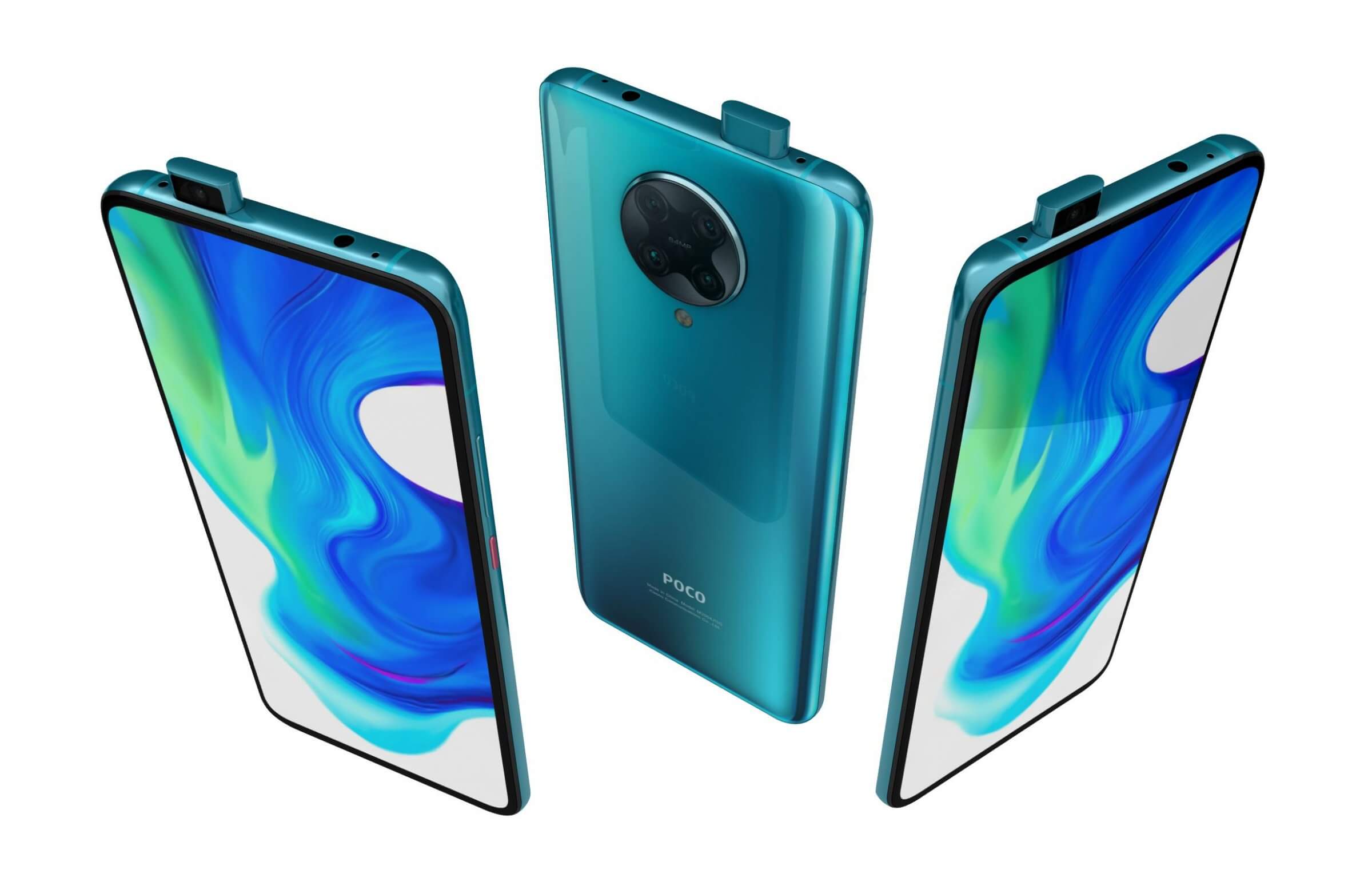 Xiaomi Poco F2 Pro All Colors - 3D Model by Rever_Art